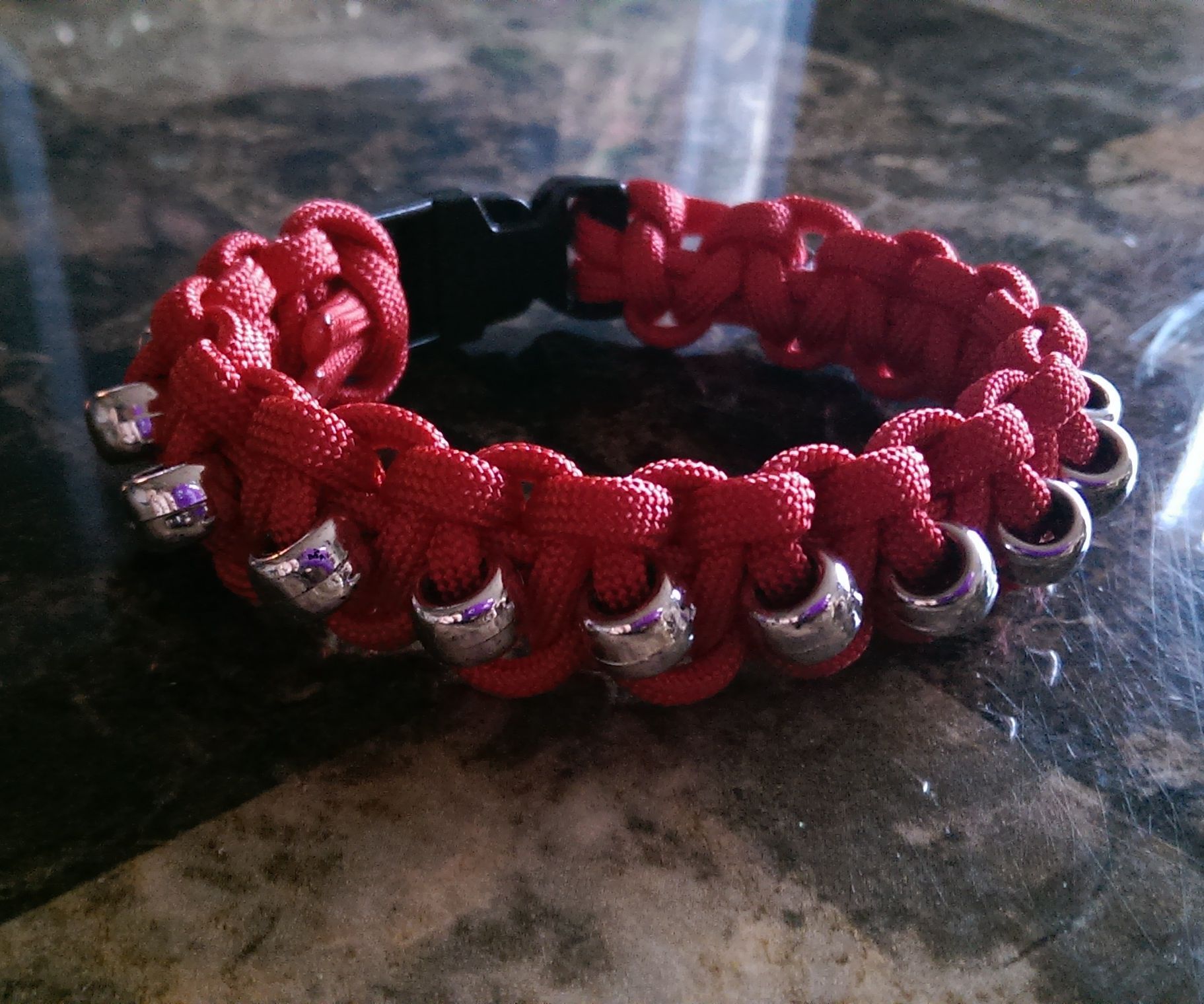 Beaded Paracord Bracelet : 7 Steps - Instructables