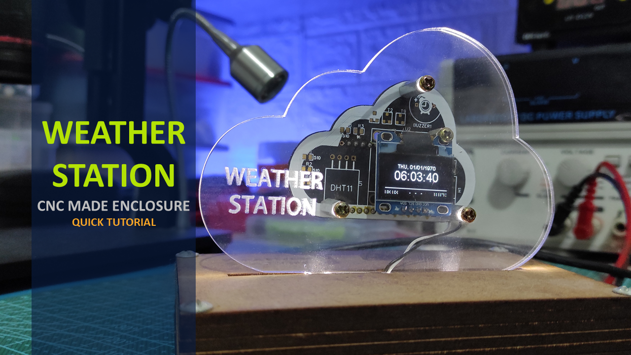 Desktop Weather Station (Wifi Updates) : 7 Steps (with Pictures ...