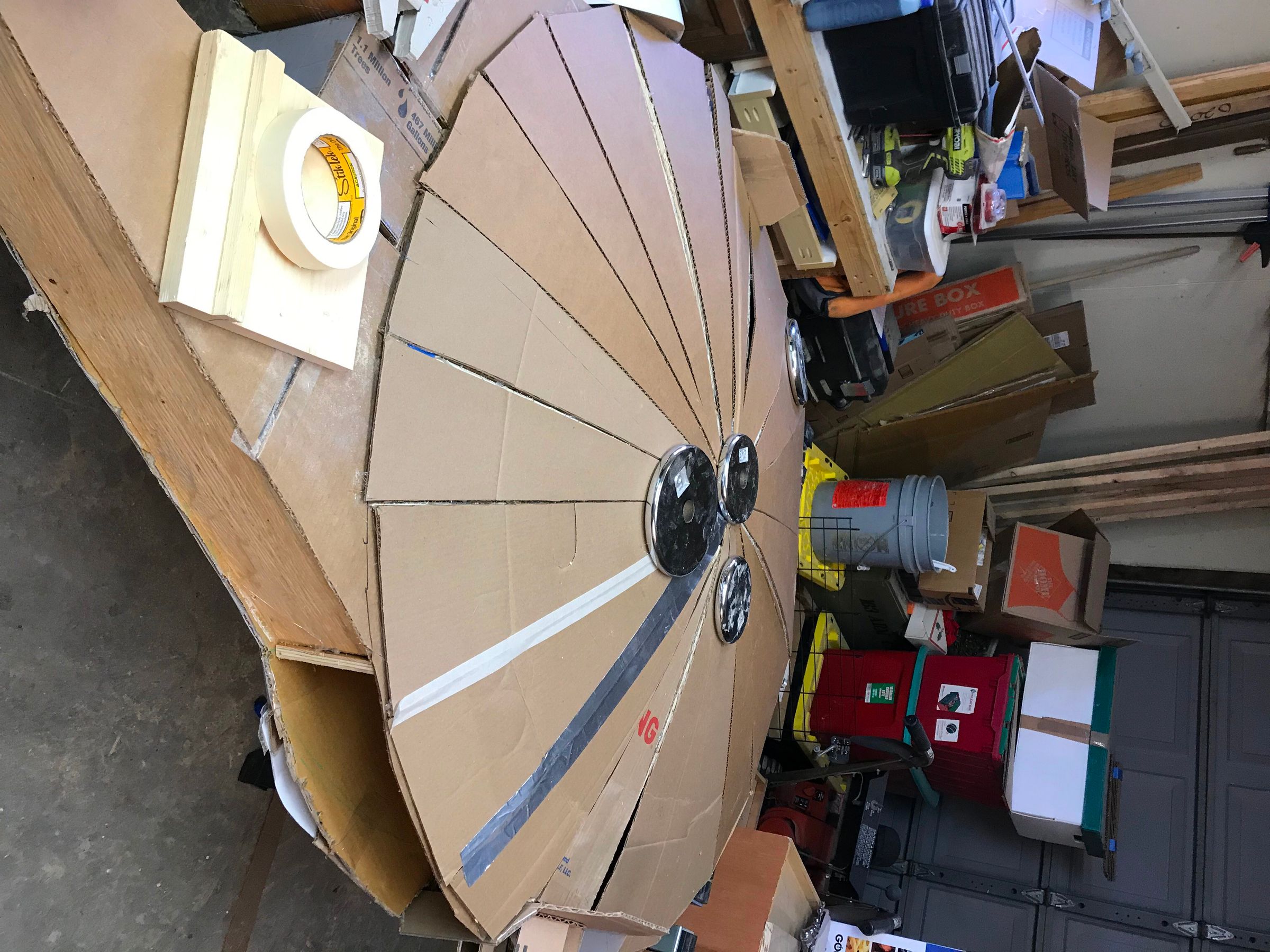 Cardboard Millenium Falcon : 7 Steps - Instructables
