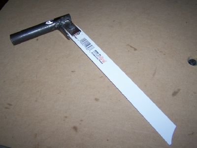 Fitting Reciprocating Saw Blades to a Saw Handle : 6 Steps - Instructables