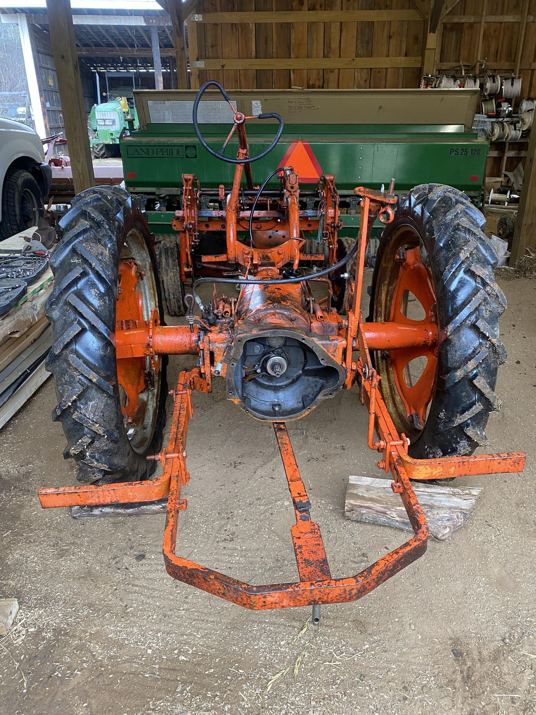 Electric Tractor Conversion - Allis G Cultivator : 8 Steps - Instructables