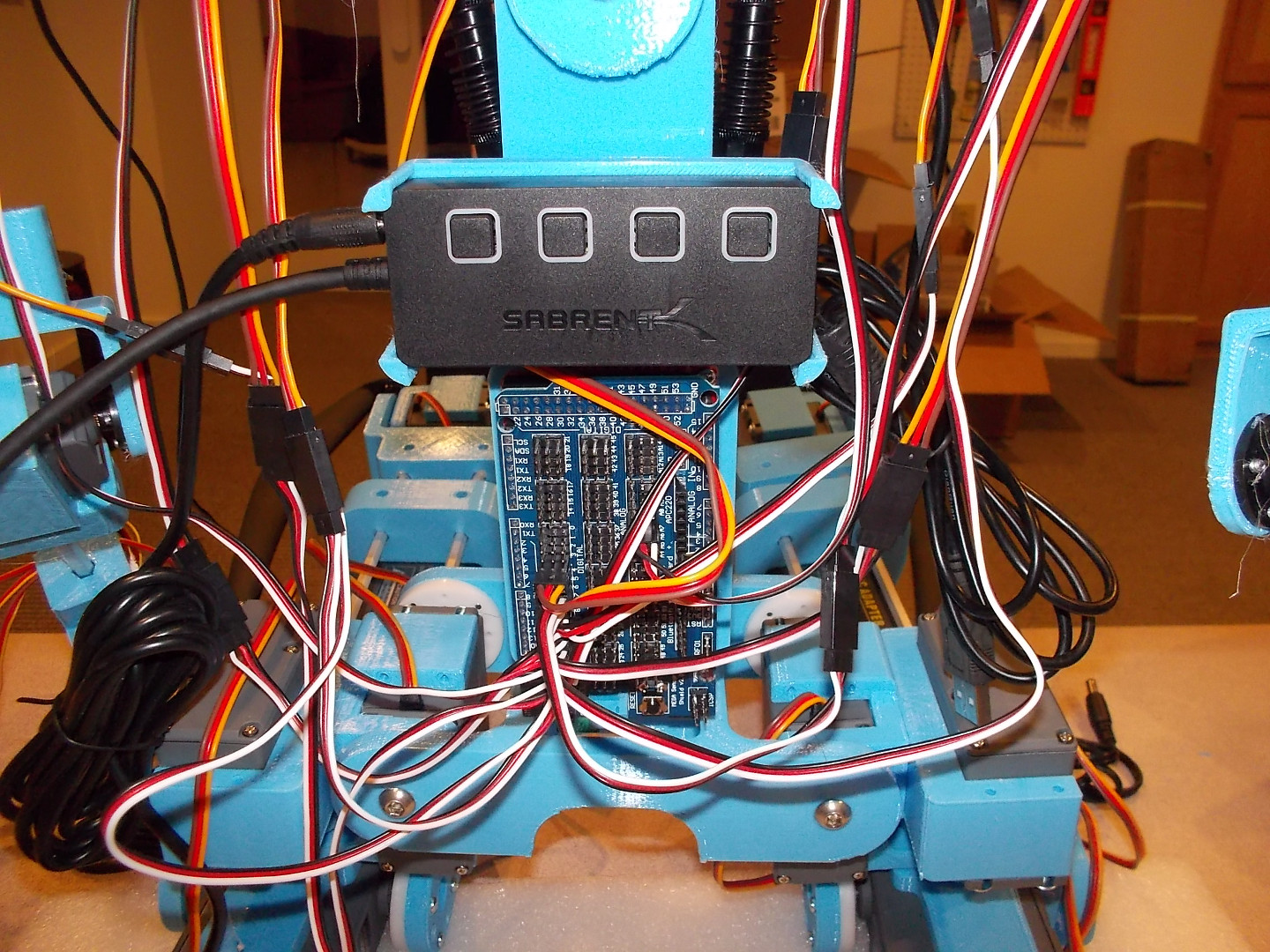 ASPIR: Full-Size 3D-Printed Humanoid Robot : 80 Steps (with Pictures ...