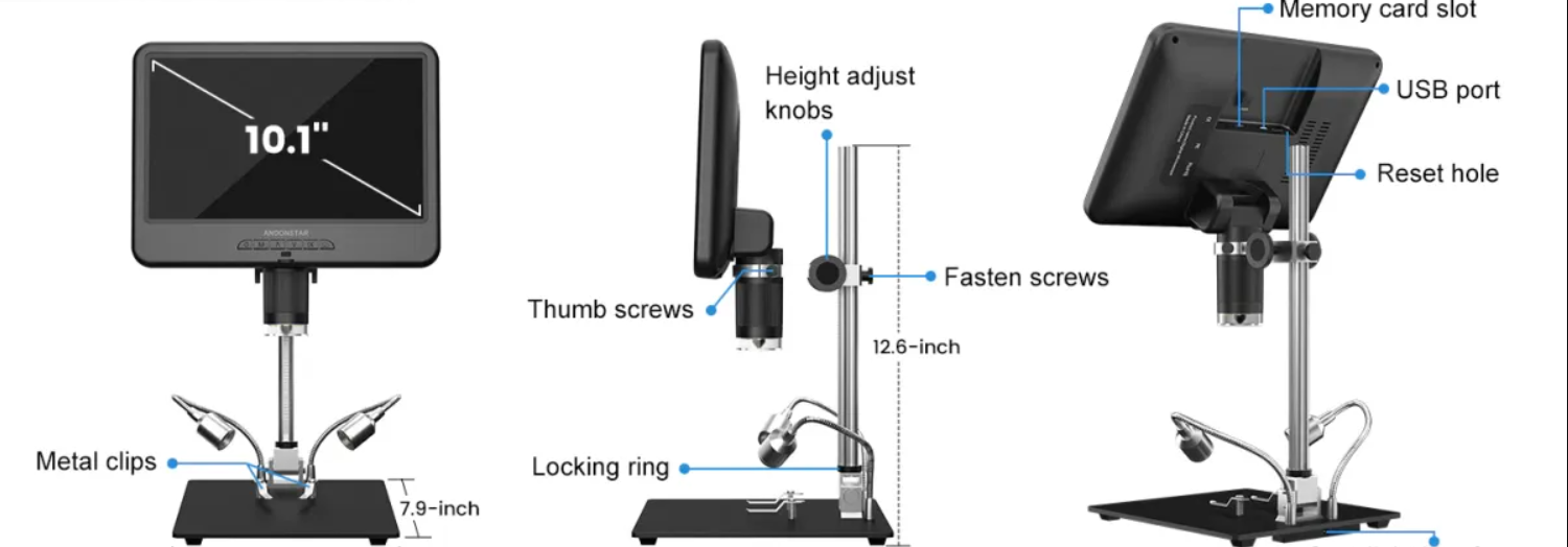 Explore MicroWORLD - AD210 Microscope : 8 Steps - Instructables