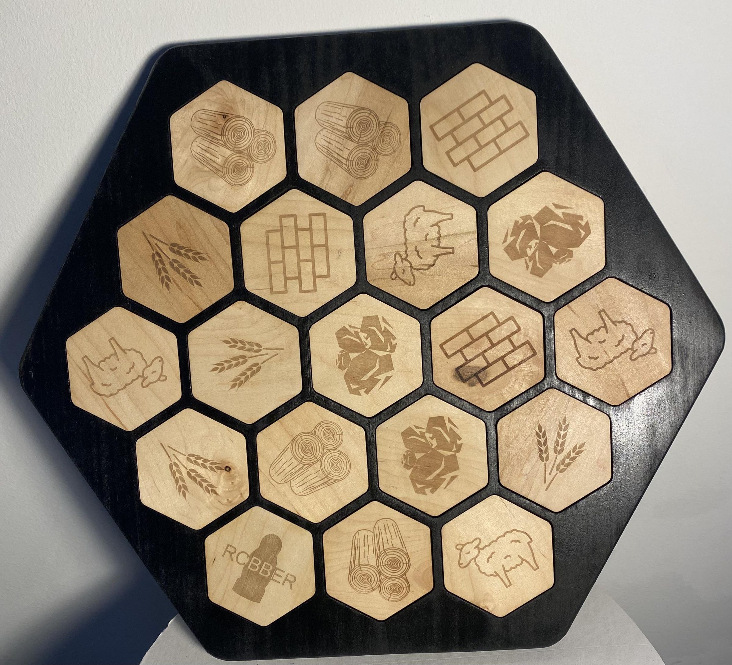 How to Make a Wooden Catan Gameboard : 6 Steps - Instructables
