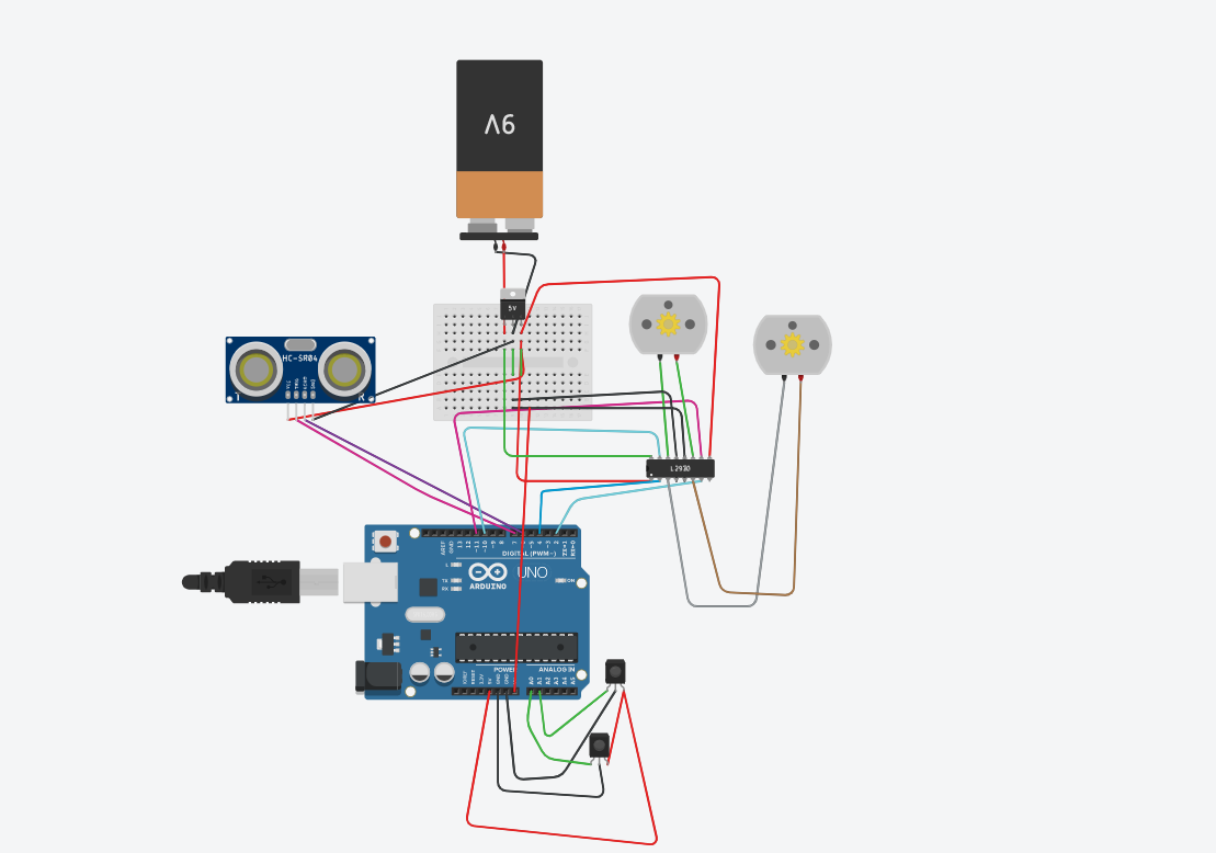 OBSTACLE AND EDGE AVOIDING BOT : 3 Steps - Instructables