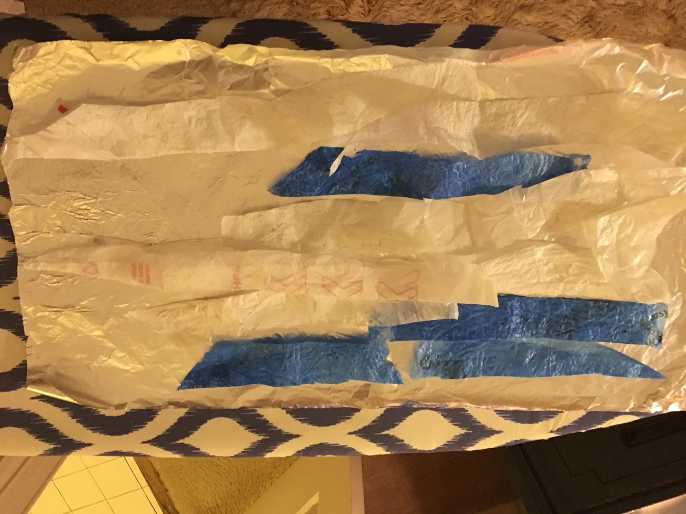 Decorative Window Draft Reducer From Recycled Plastic Bags : 15 Steps ...