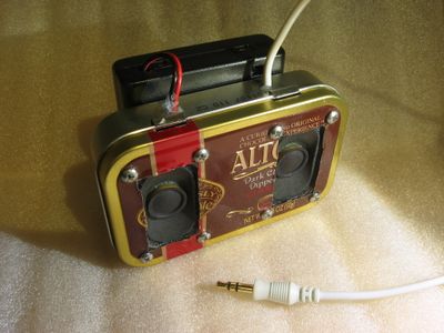 MintyBlaster - Altoids Stereo Speakers : 8 Steps - Instructables