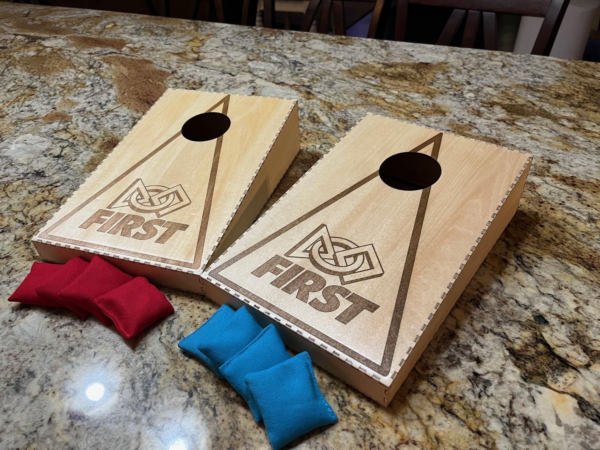 Laser Cut Mini Cornhole Boards : 7 Steps (with Pictures) - Instructables
