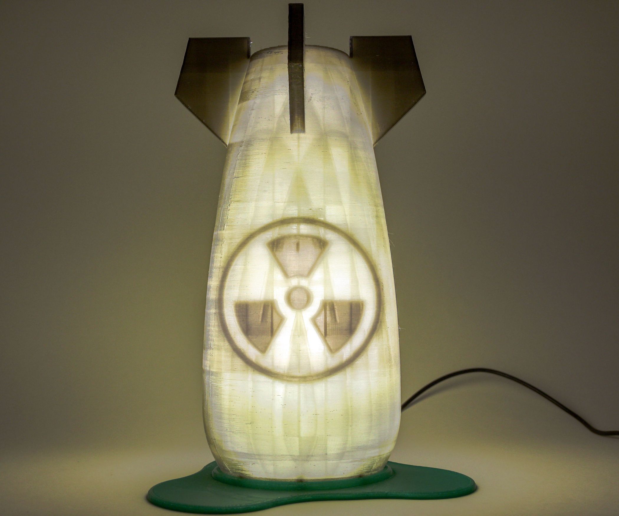Glow-In-The-Dark Nuclear Bomb Night Light. : 5 Steps (with Pictures ...