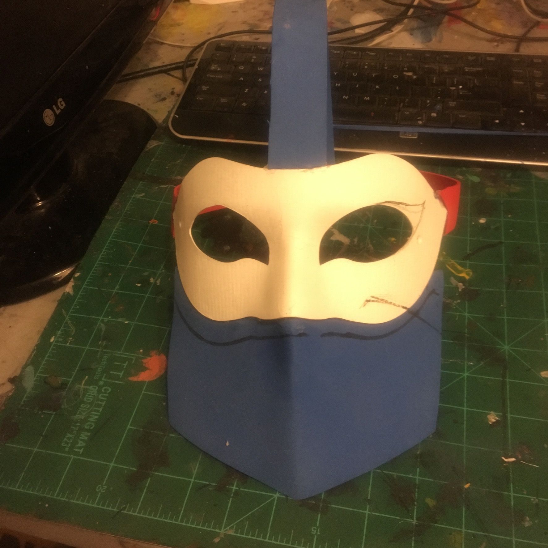 How to Make a DC Young Justice: "Cheshire Cat" Mask : 5 Steps (with ...