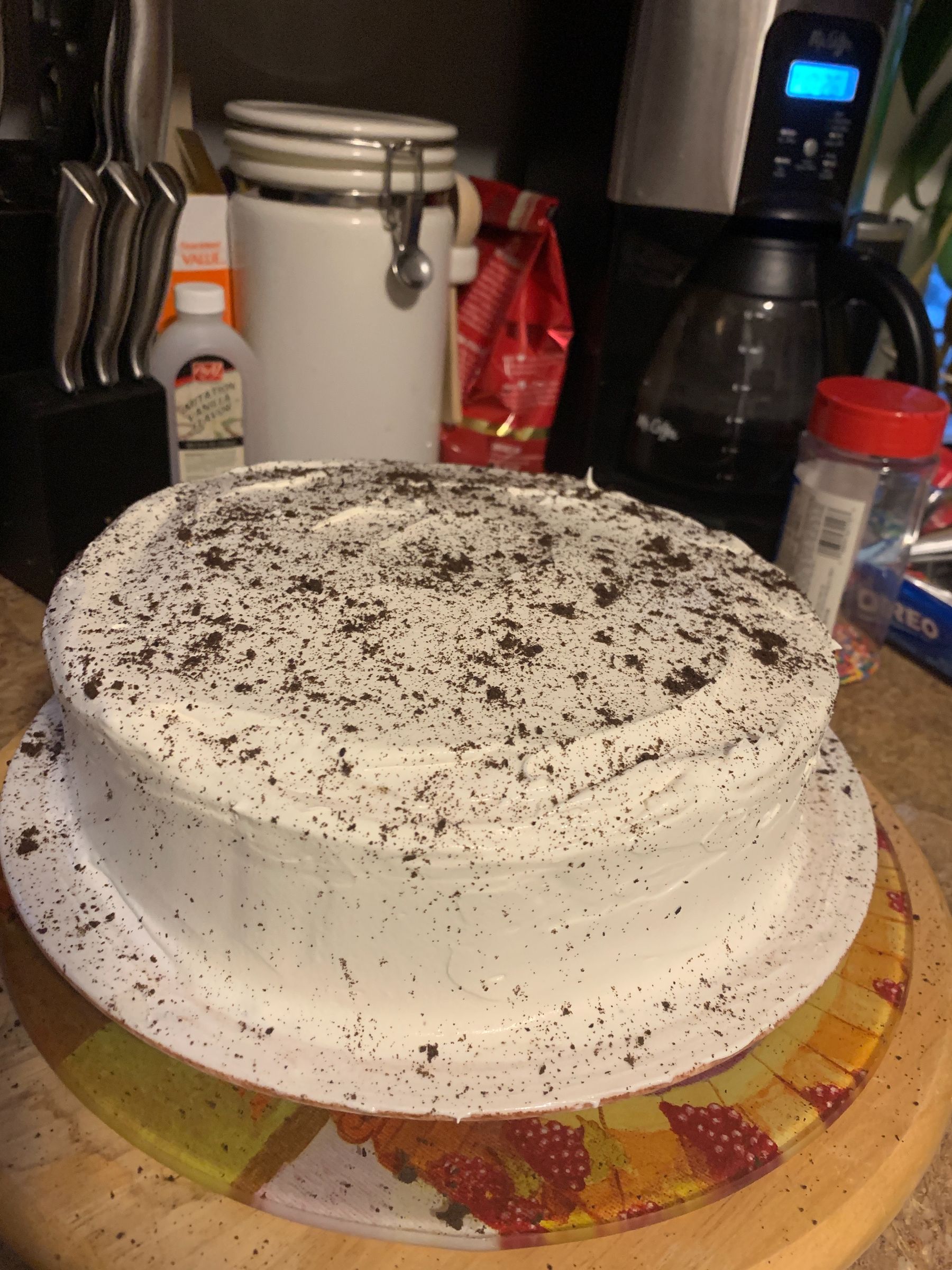 Home Made 2-Layered Ice Cream Cake : 6 Steps (with Pictures ...