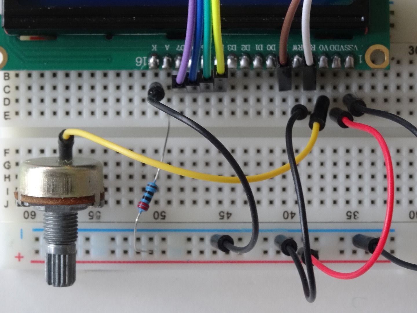 Arduino Nano: Directly Connected 2 X 16 LCD Display With Visuino : 10 ...