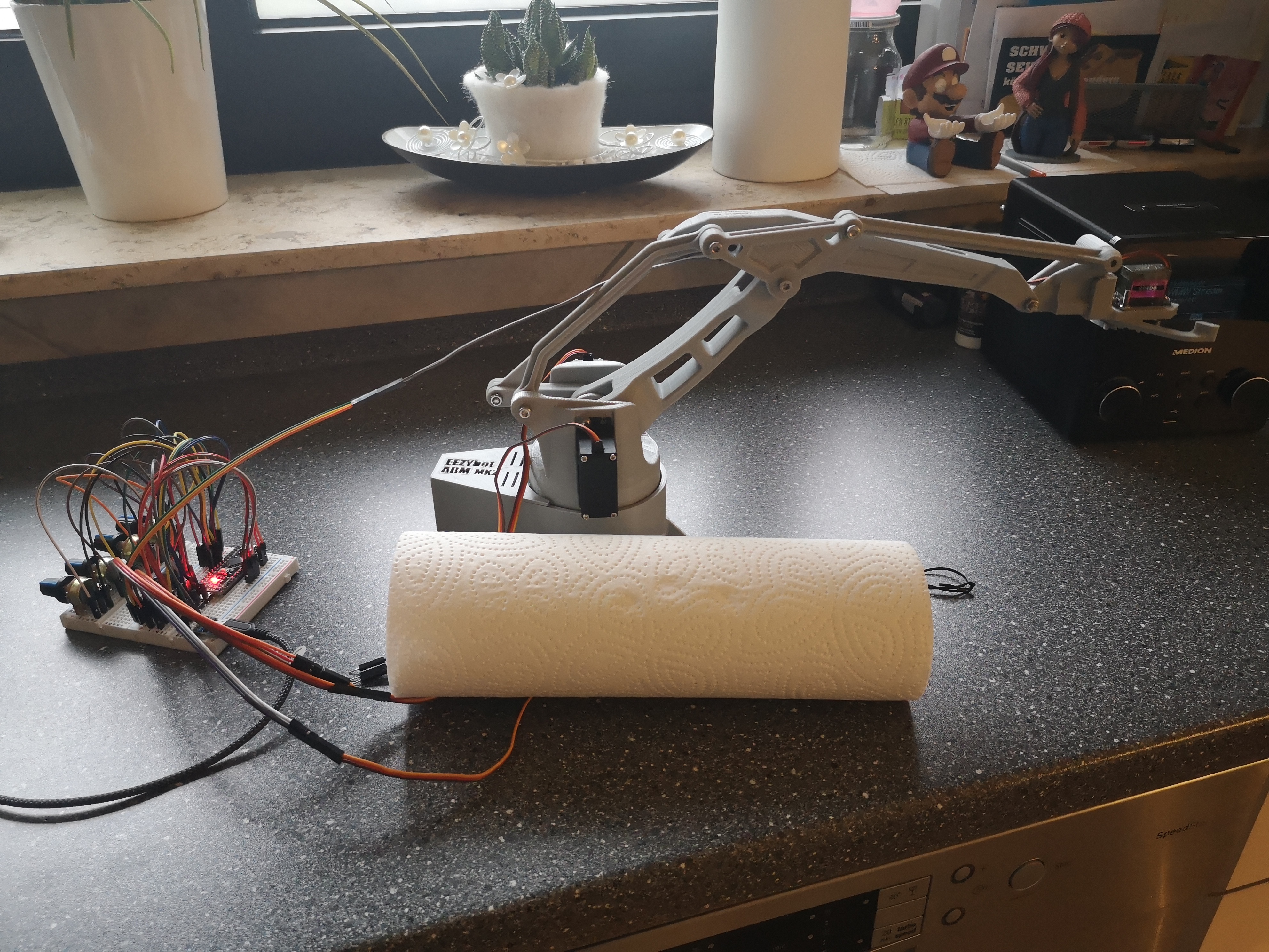 Micro Servo Based Robotic Arm With Record and Play Function : 5 Steps ...