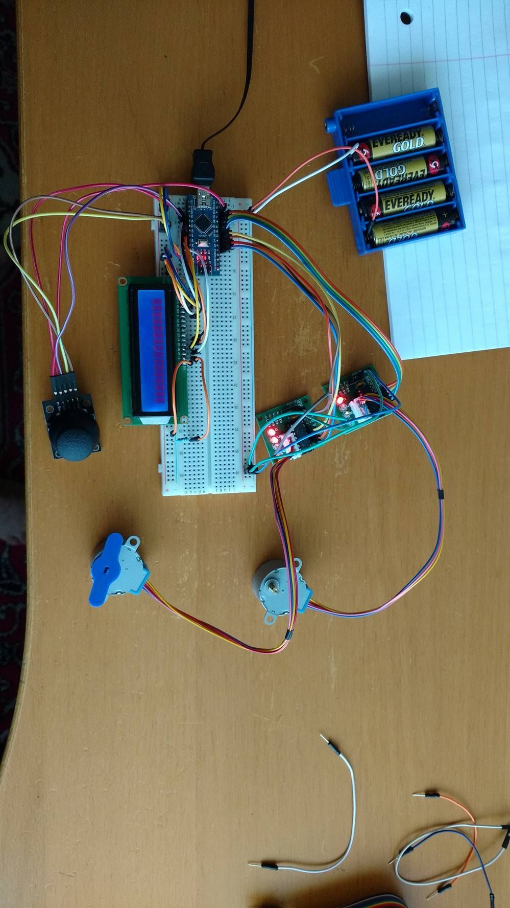 Arduino Nano and Visuino: Control 2 Stepper Motors With Joystick : 11 ...