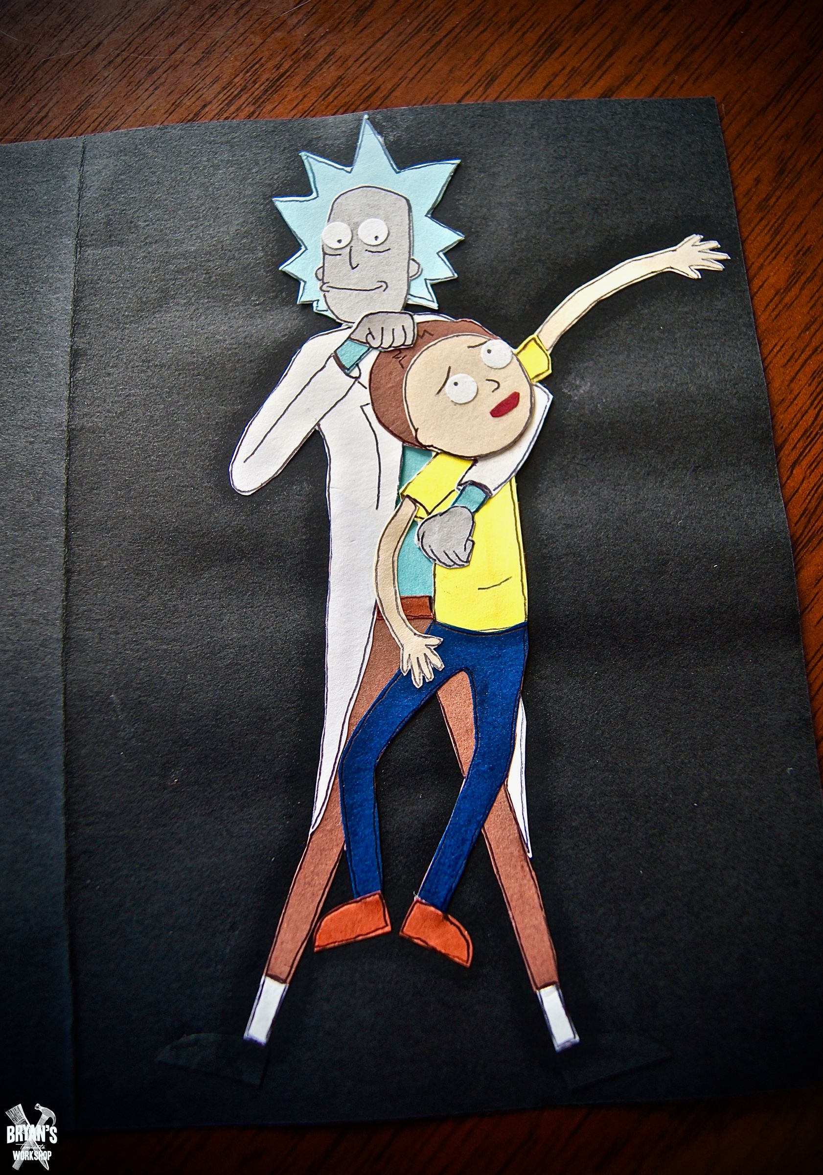 How to Easily Make Your Favorite Characters Using Paper! : 11 Steps ...