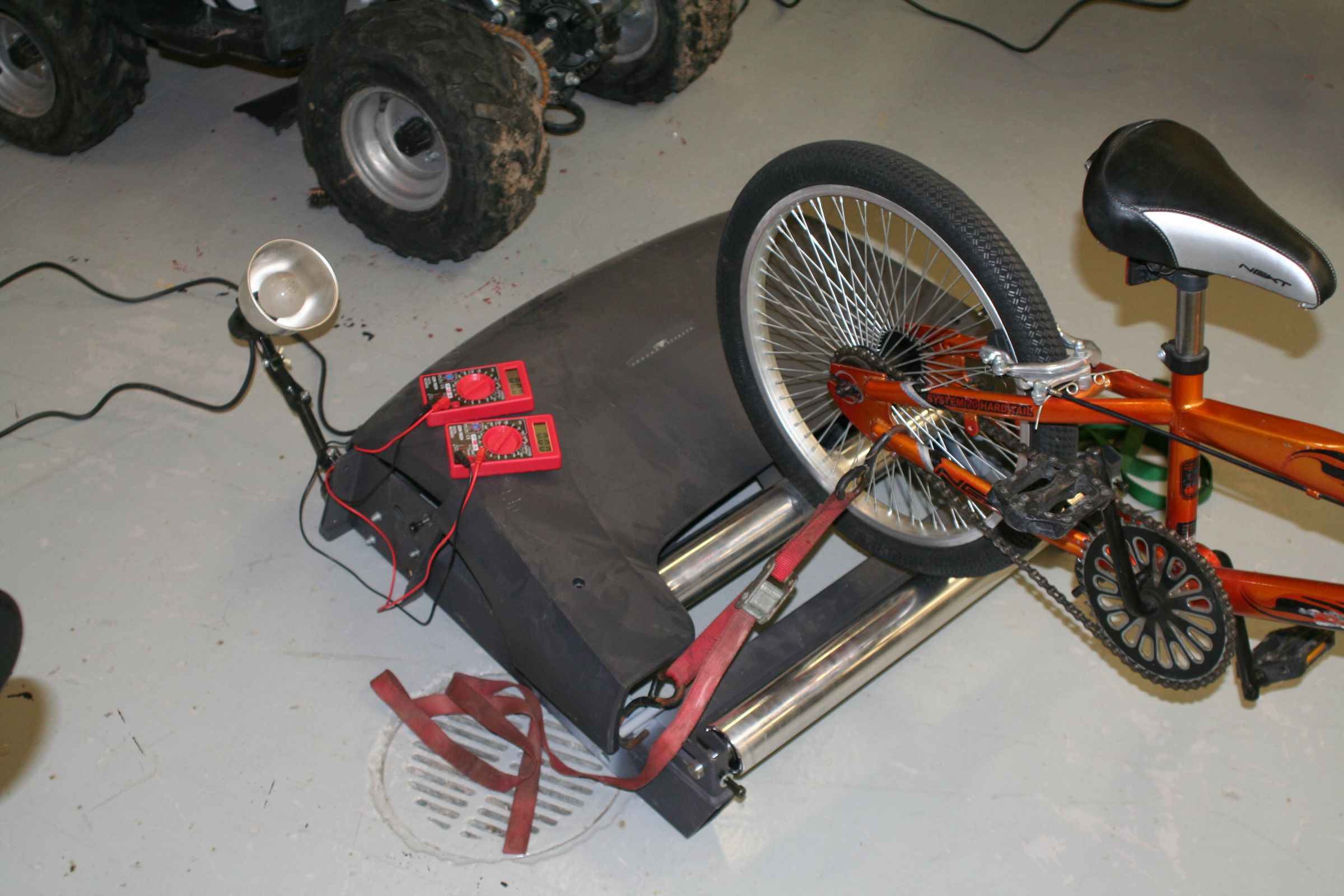 Build a Bike Dyno- Calculate YOUR HORSEPOWER! : 6 Steps (with Pictures ...