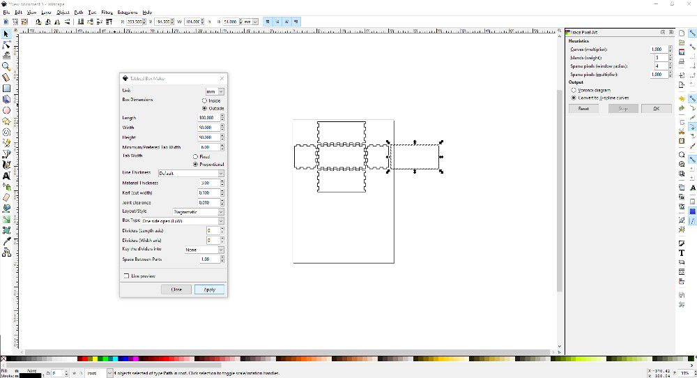 Designing a Finger Jointed Box for Laser Cutting : 9 Steps (with ...