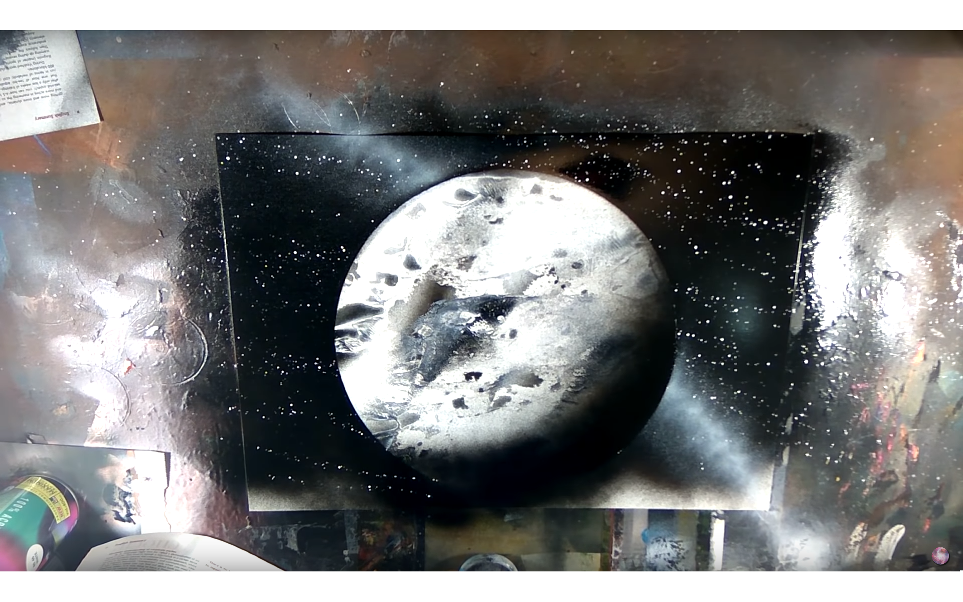 Spray Paint Art Space