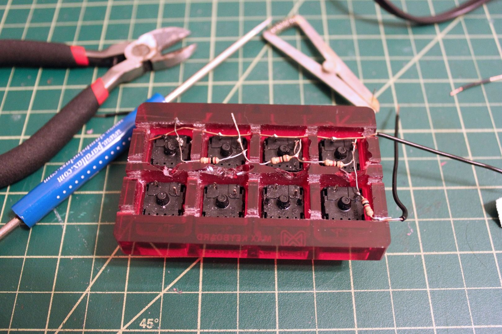 Mini USB Keyboard With a $7 Microcontroller : 6 Steps (with Pictures ...