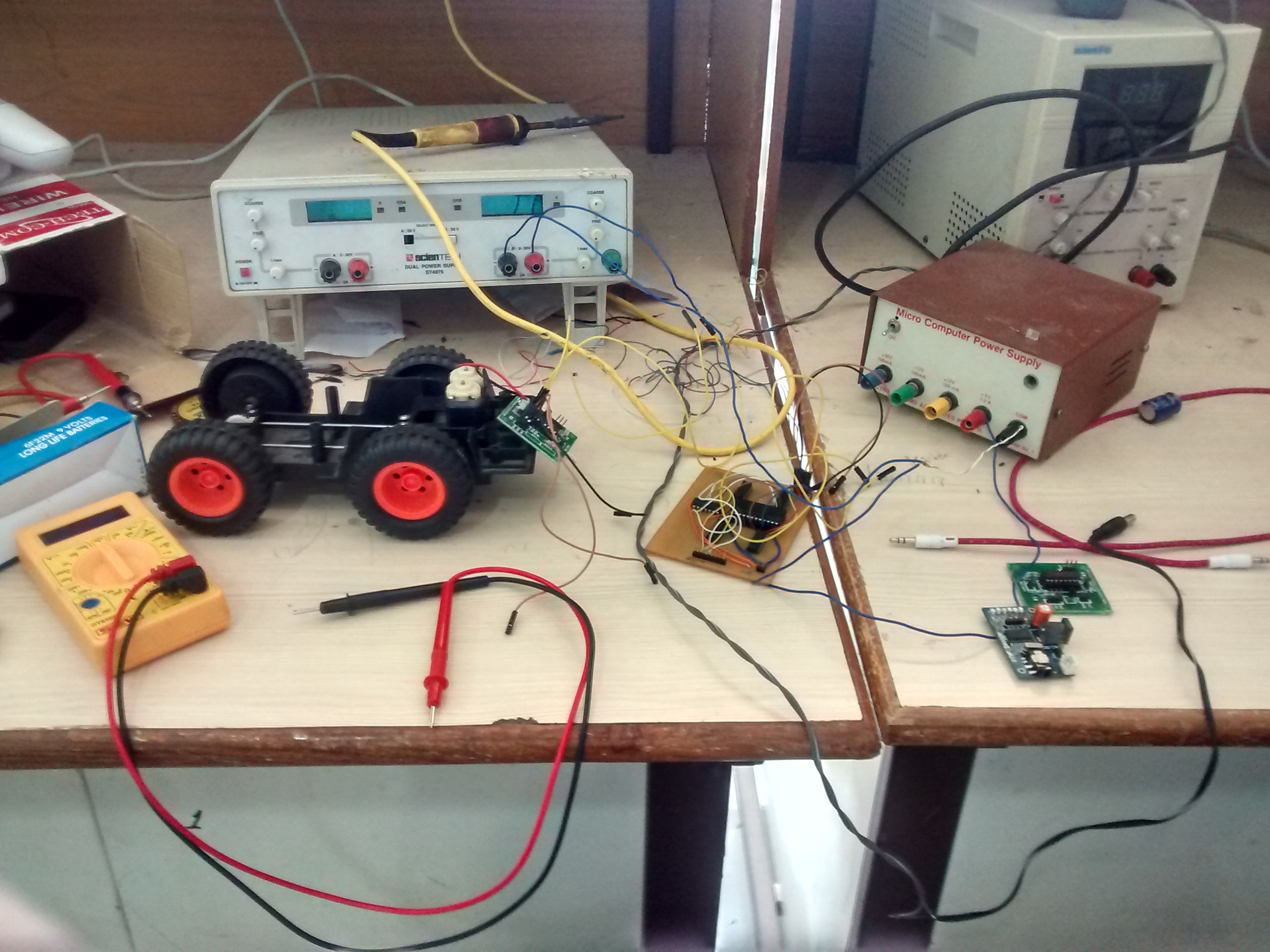 DTMF ROBOT (without Microcontroller) : 6 Steps - Instructables
