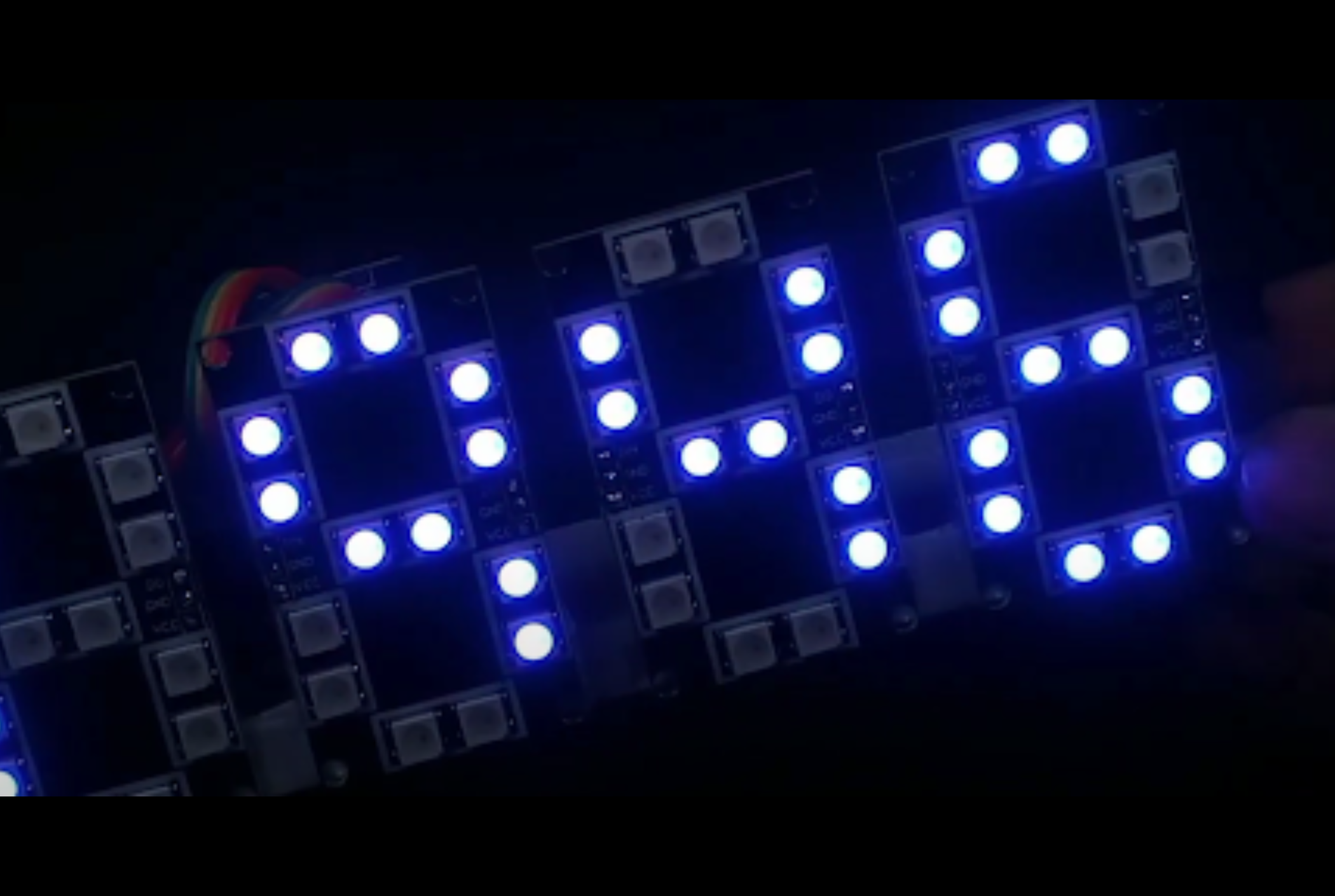 DIY RGB PROGRAMMABLE CLOCK : 6 Steps - Instructables