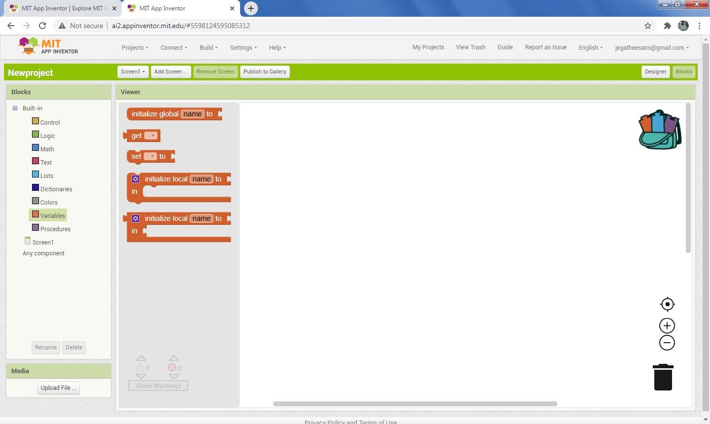 Scratch Built Android App Basics and BT Drawing Robot App : 15 Steps ...