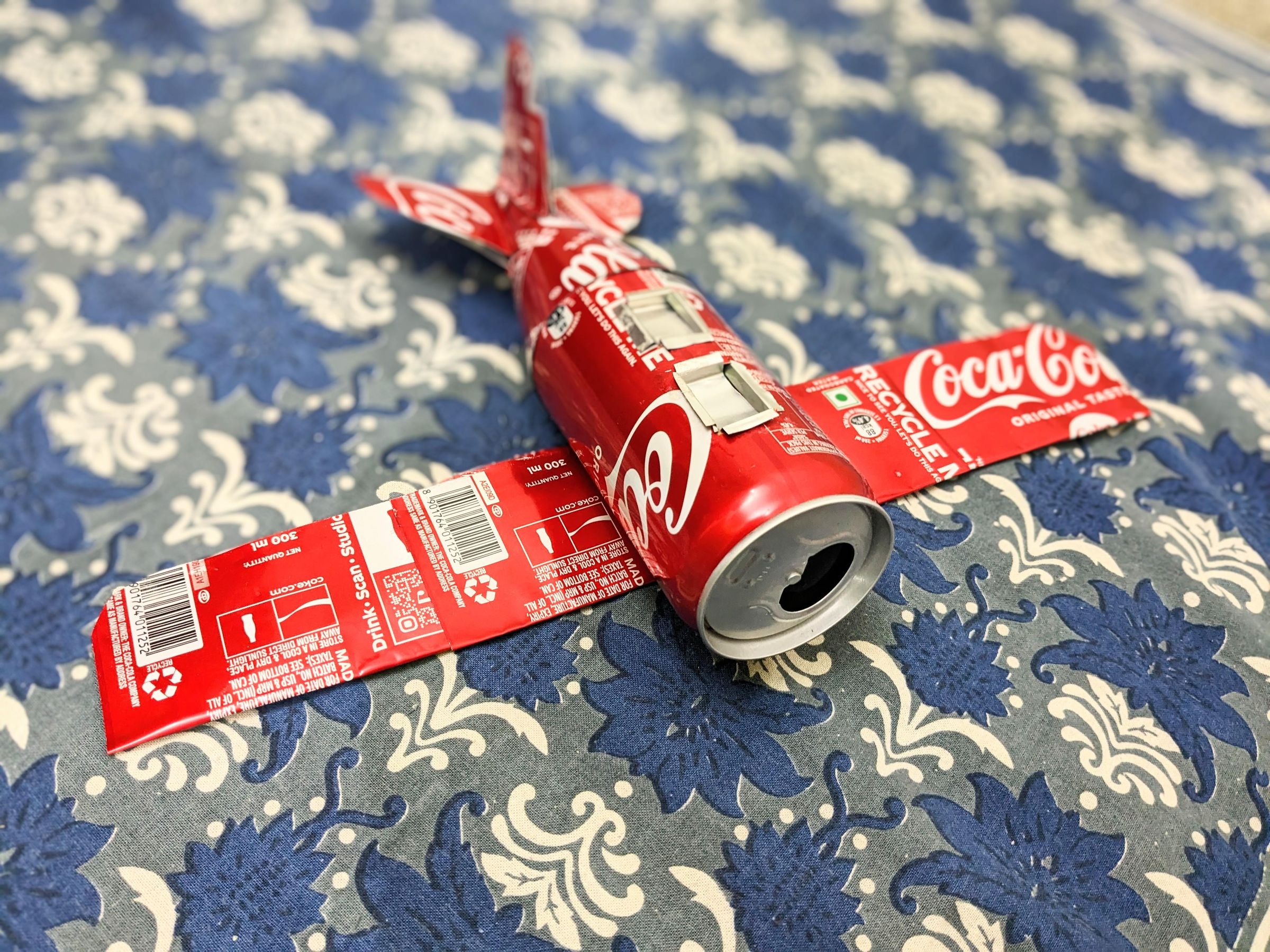 Recycled Soda Can Airplane Project for STEM Education : 8 Steps ...