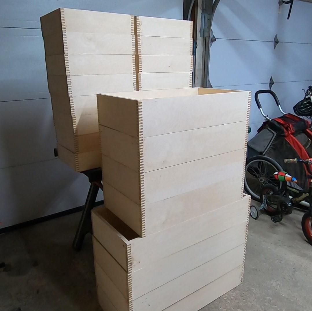 Making and Installing Box Joint Drawers : 18 Steps (with Pictures ...