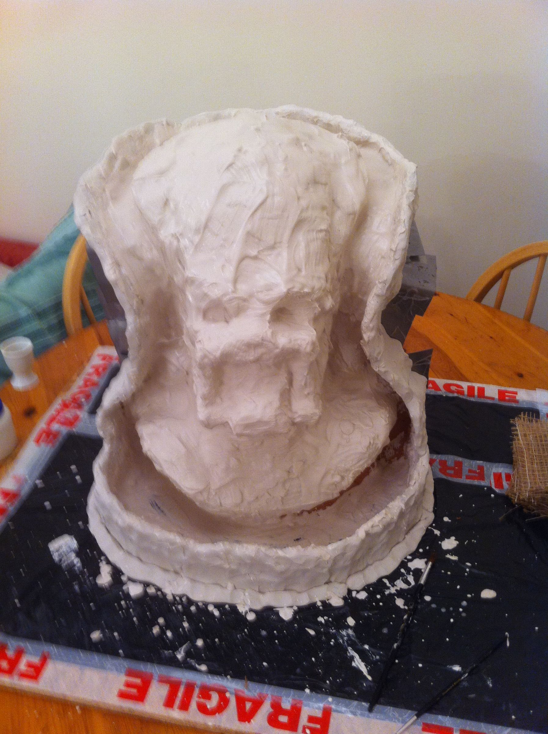 Predator Mask Mark 2 - 2 Part Plaster Mold for a Latex Mask : 9 Steps ...