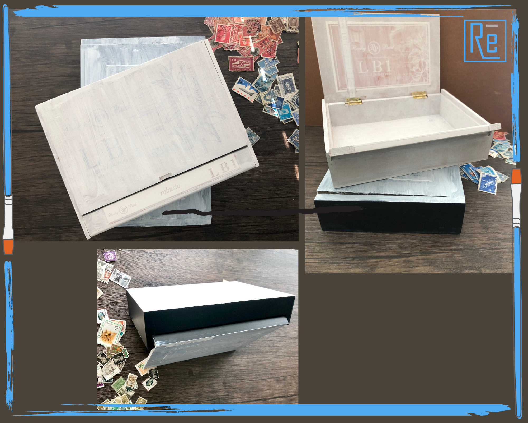 Decoupage Treasure Box : 5 Steps - Instructables