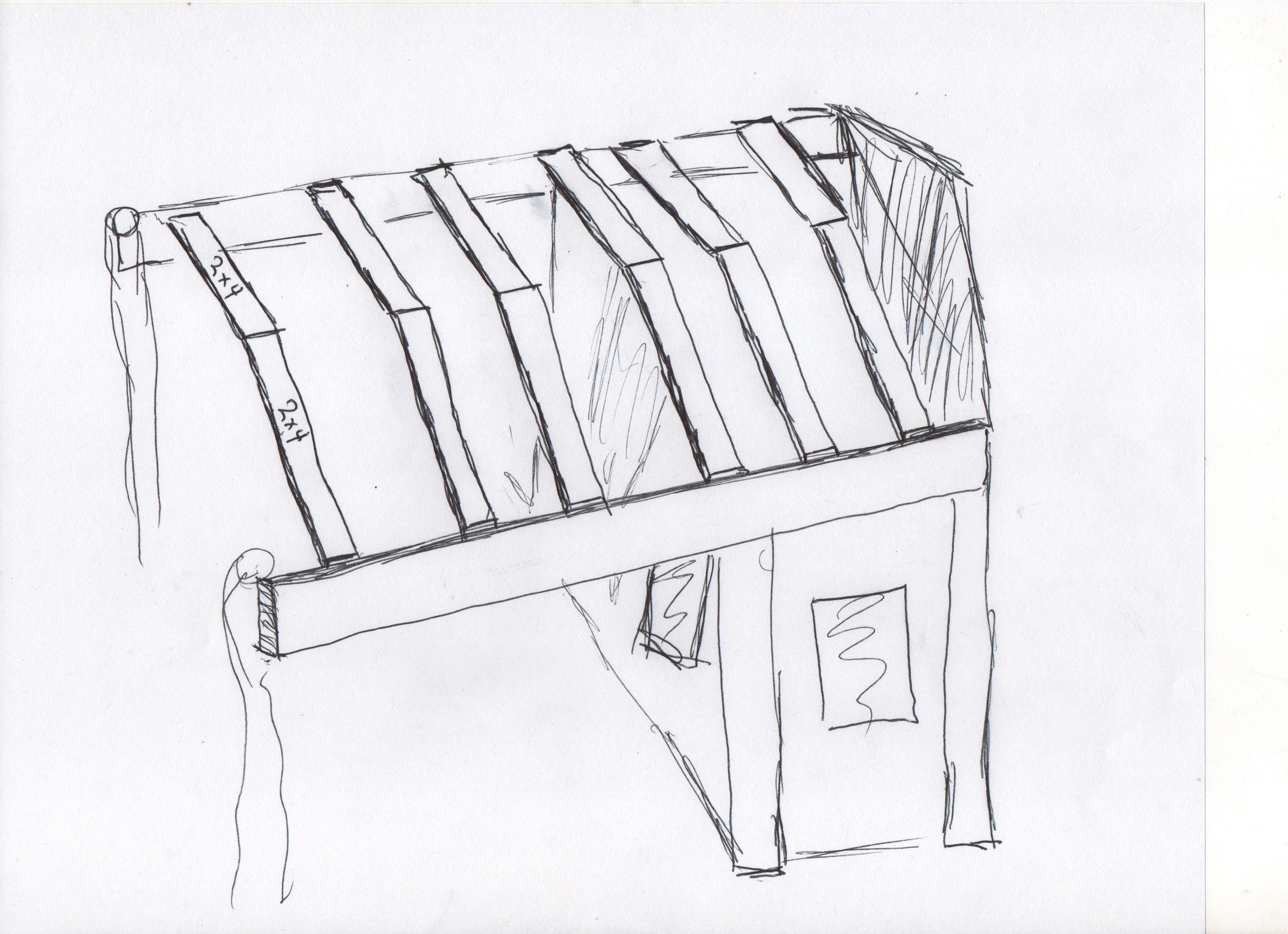 Roof Sketches for Cob Playhouse : 4 Steps - Instructables