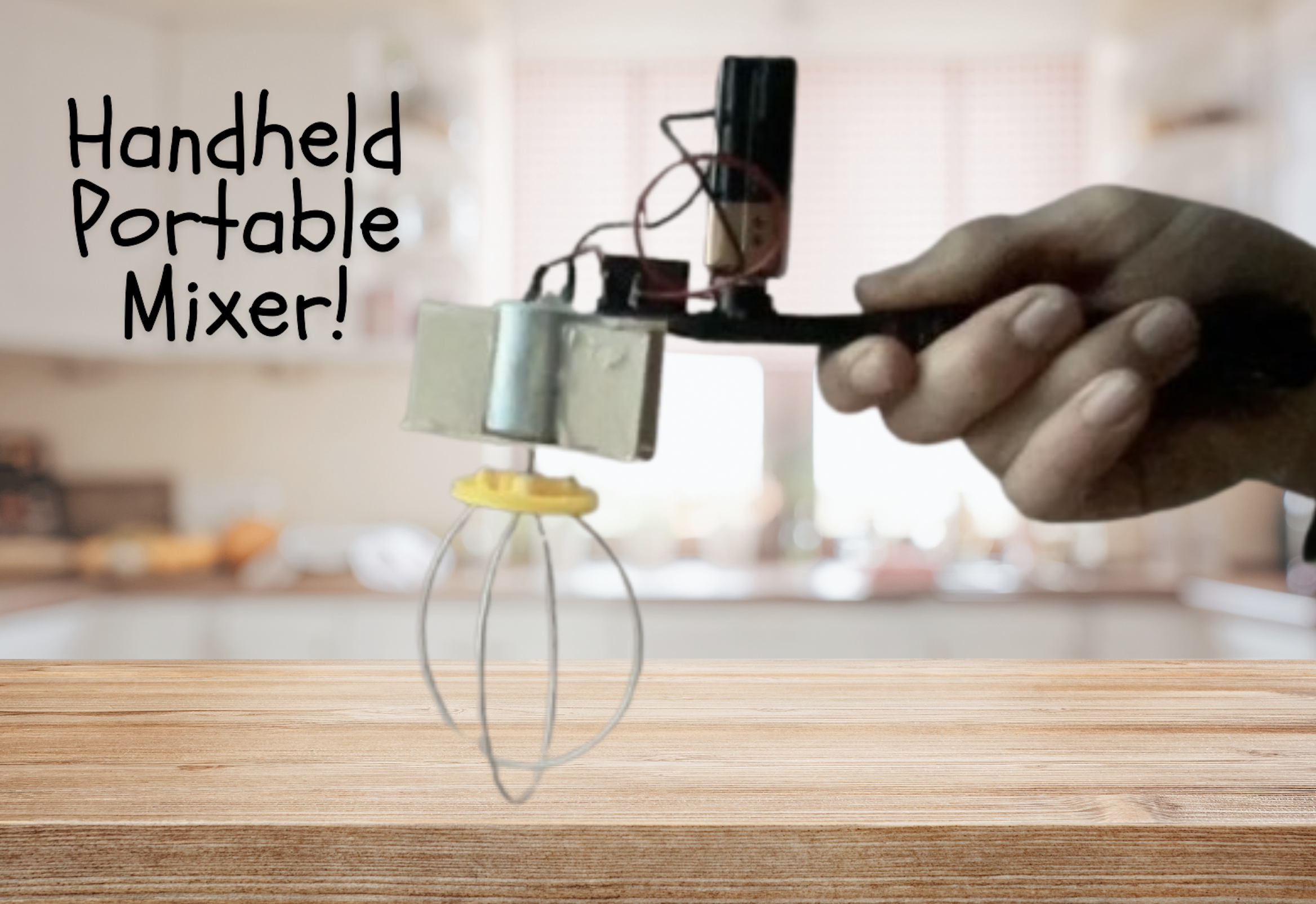 Make a Handheld Portable Mixer : 5 Steps - Instructables
