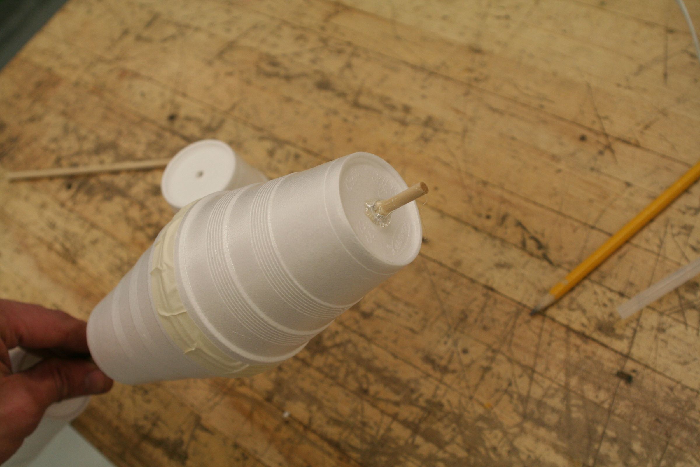 The 50 Cent Toy Hovercraft / Helicopter- Demonstrate the Magnus Effect : 4 Steps - Instructables