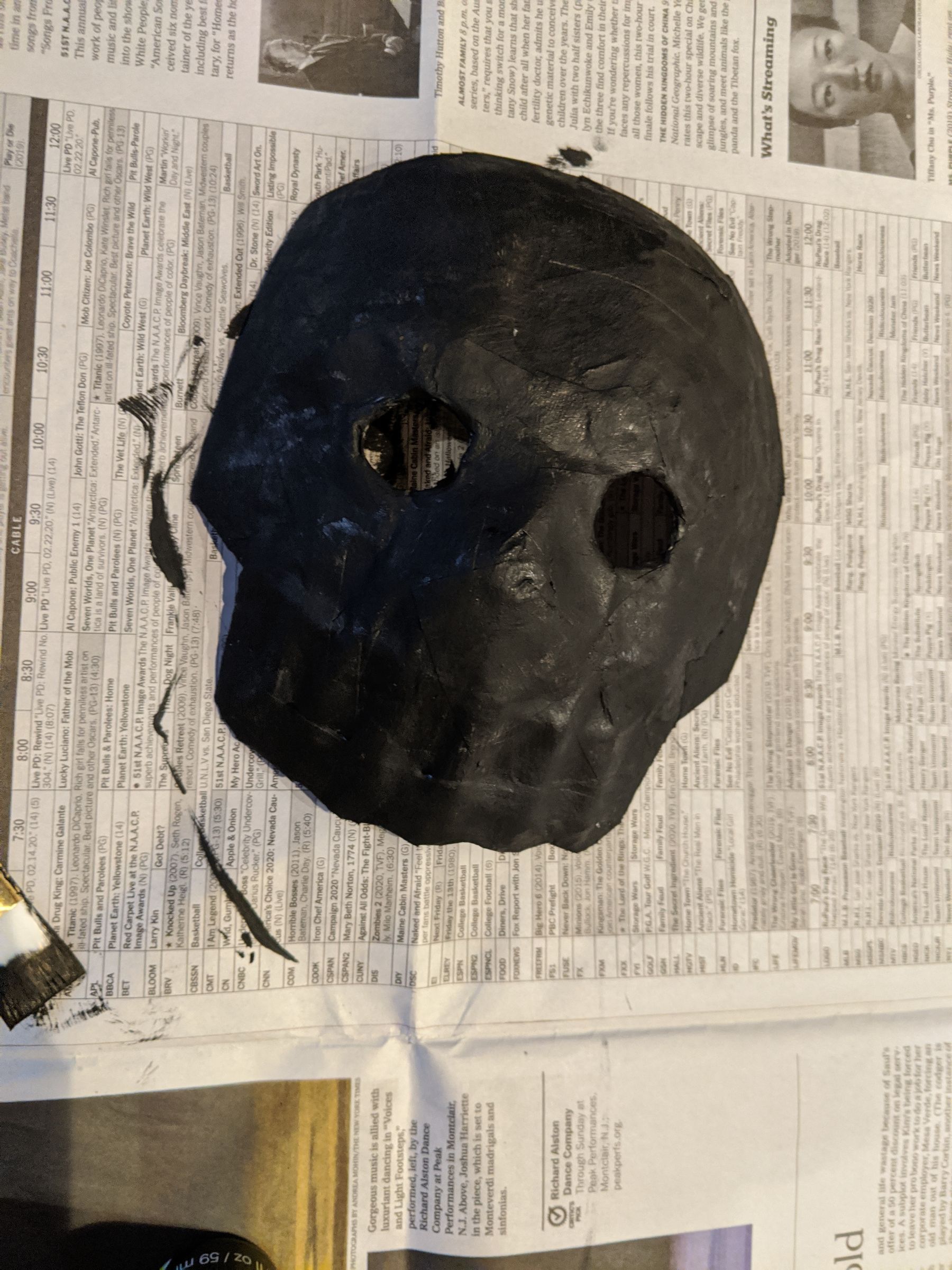 Paper Mache Mask : 11 Steps (with Pictures) - Instructables