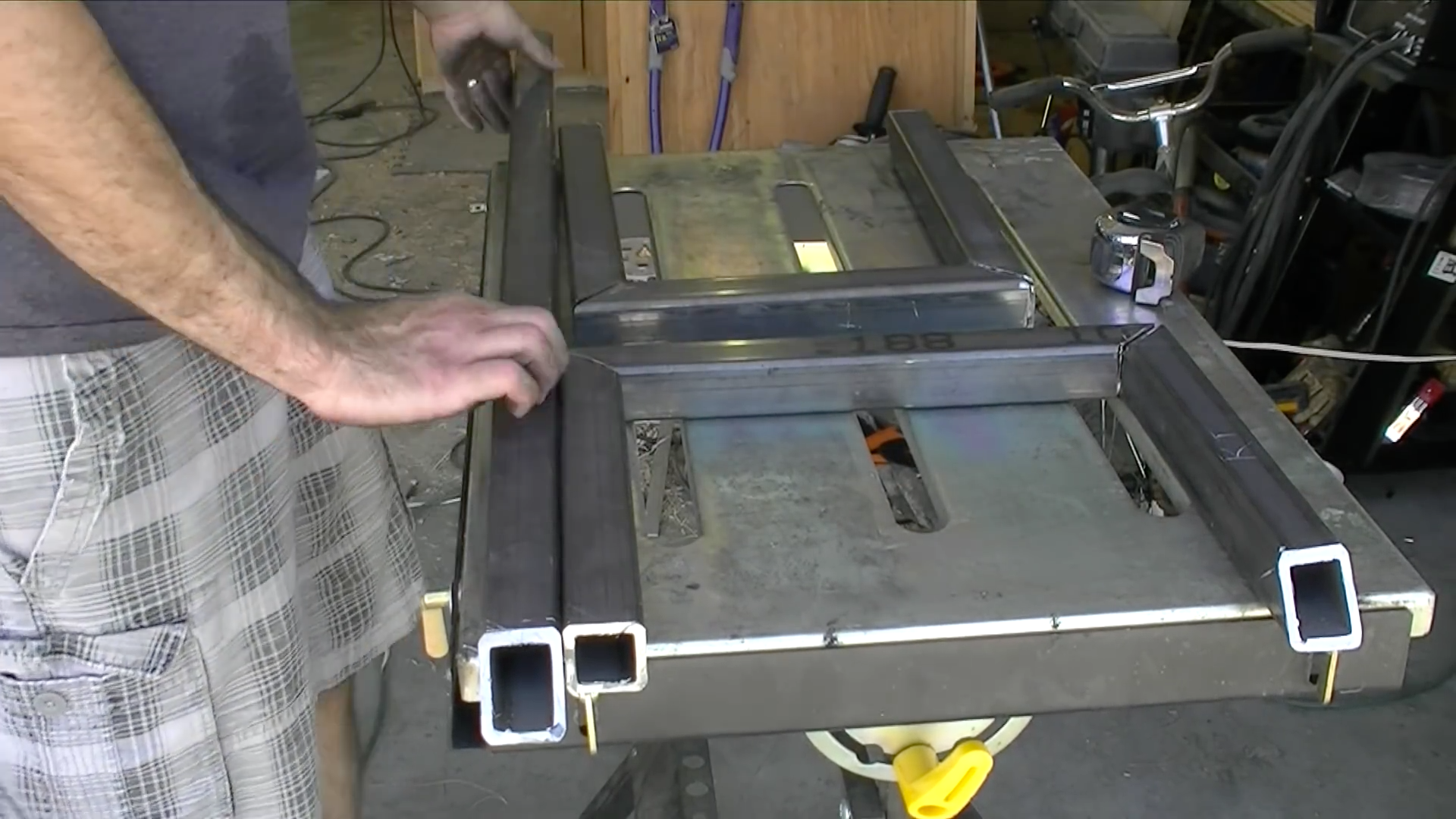 Sculpted Reclaimed Wood Bench With Steel Base : 18 Steps (with Pictures ...