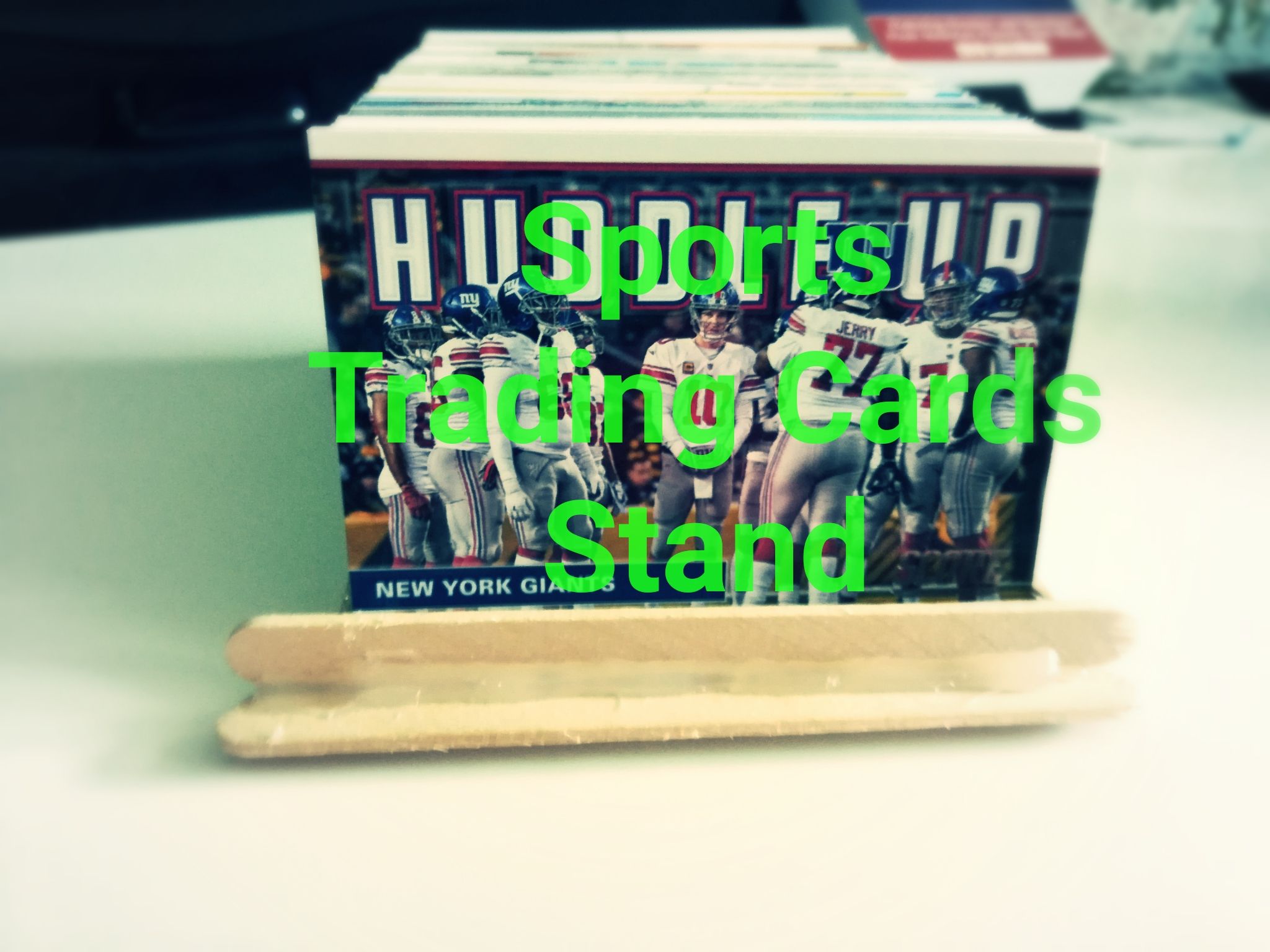Sports Trading Cards Stand : 4 Steps - Instructables