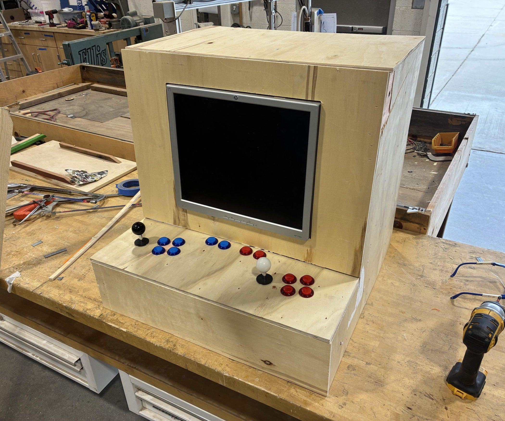 CNC Router Raspberry PI Arcade Cabinet : 8 Steps (with Pictures) - Instructables