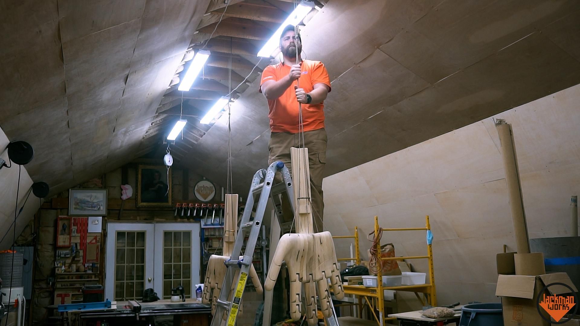 Building Giant Articulated Hands (carved From Wood for Social ...