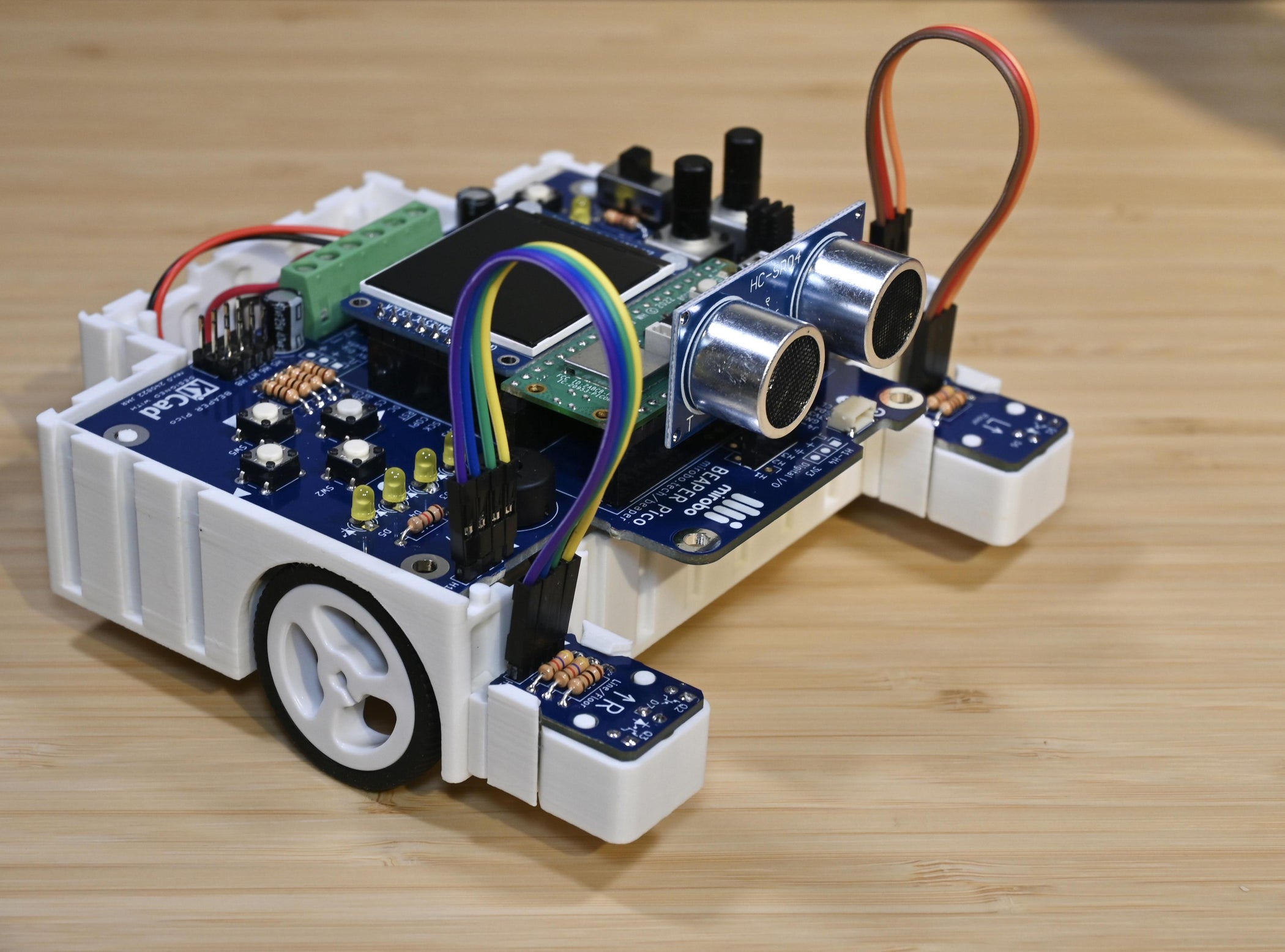 BEAPER Pico: the Beginner Electronics and Programming Educational Robot for Raspberry Pi Pico ...