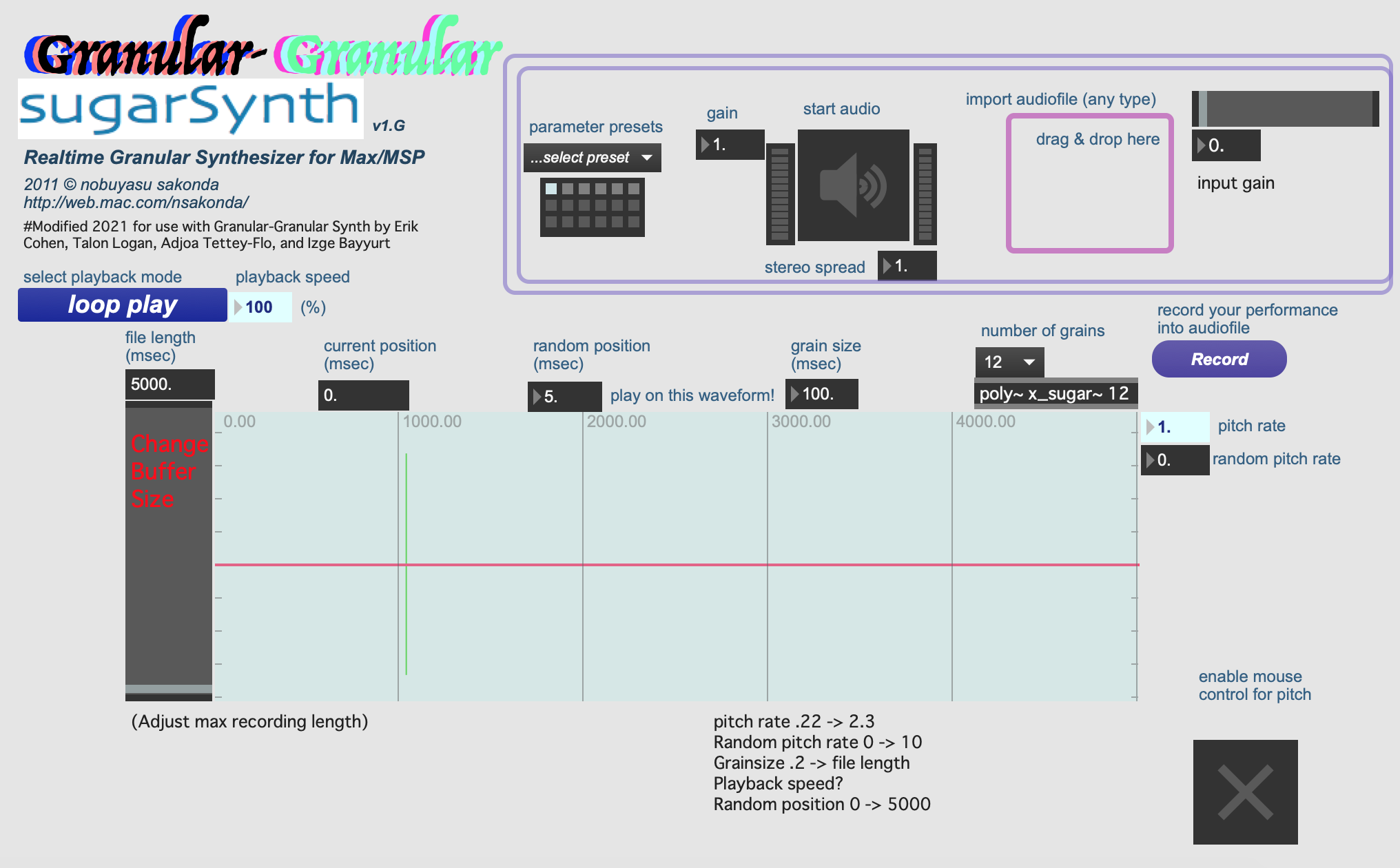 Granular-Granular Synthesis : 7 Steps - Instructables