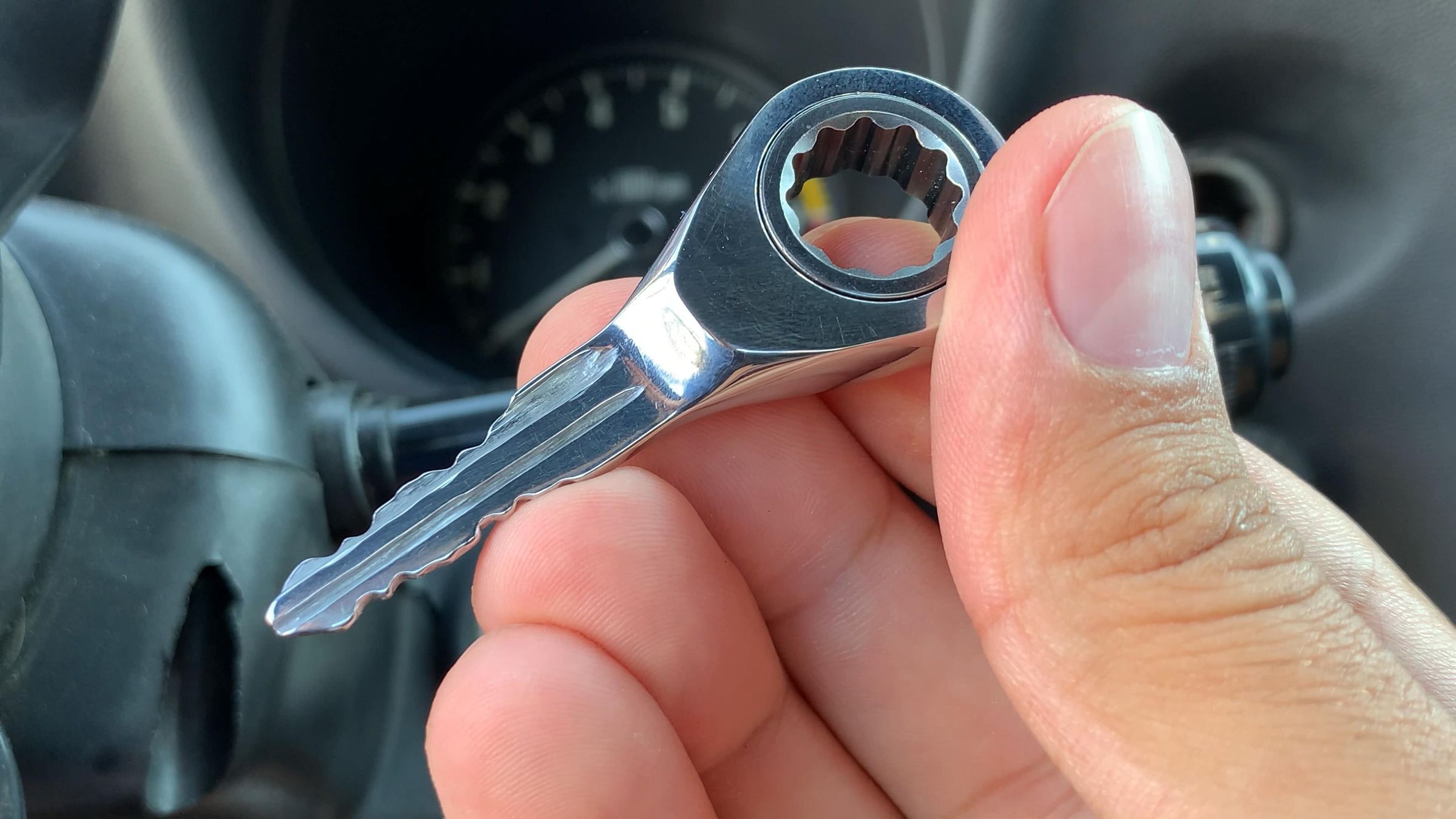 A Car Key Made From a Ratcheting Wrench : 7 Steps (with Pictures ...