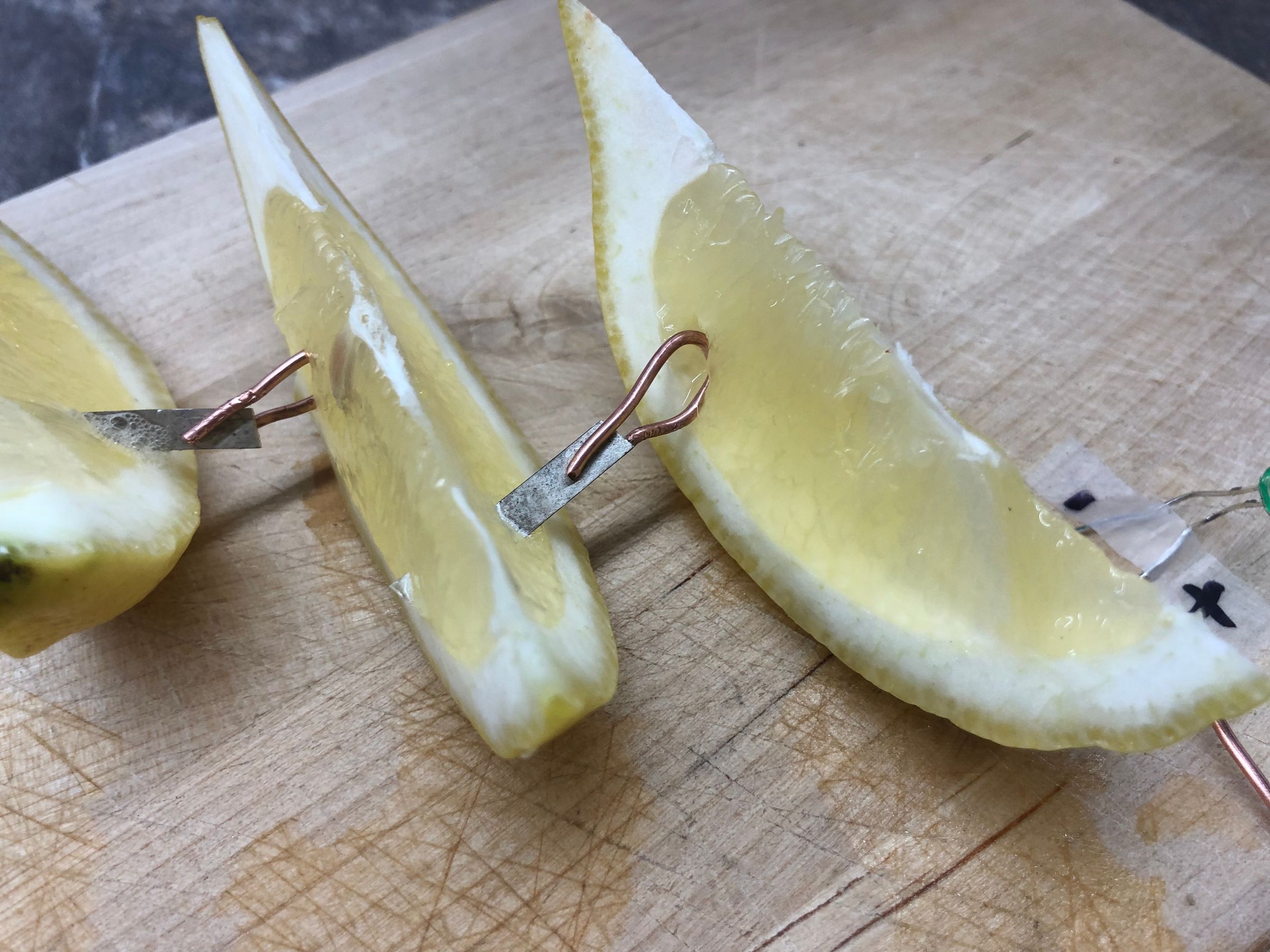 Electricity & Light From a Lemon : 3 Steps - Instructables
