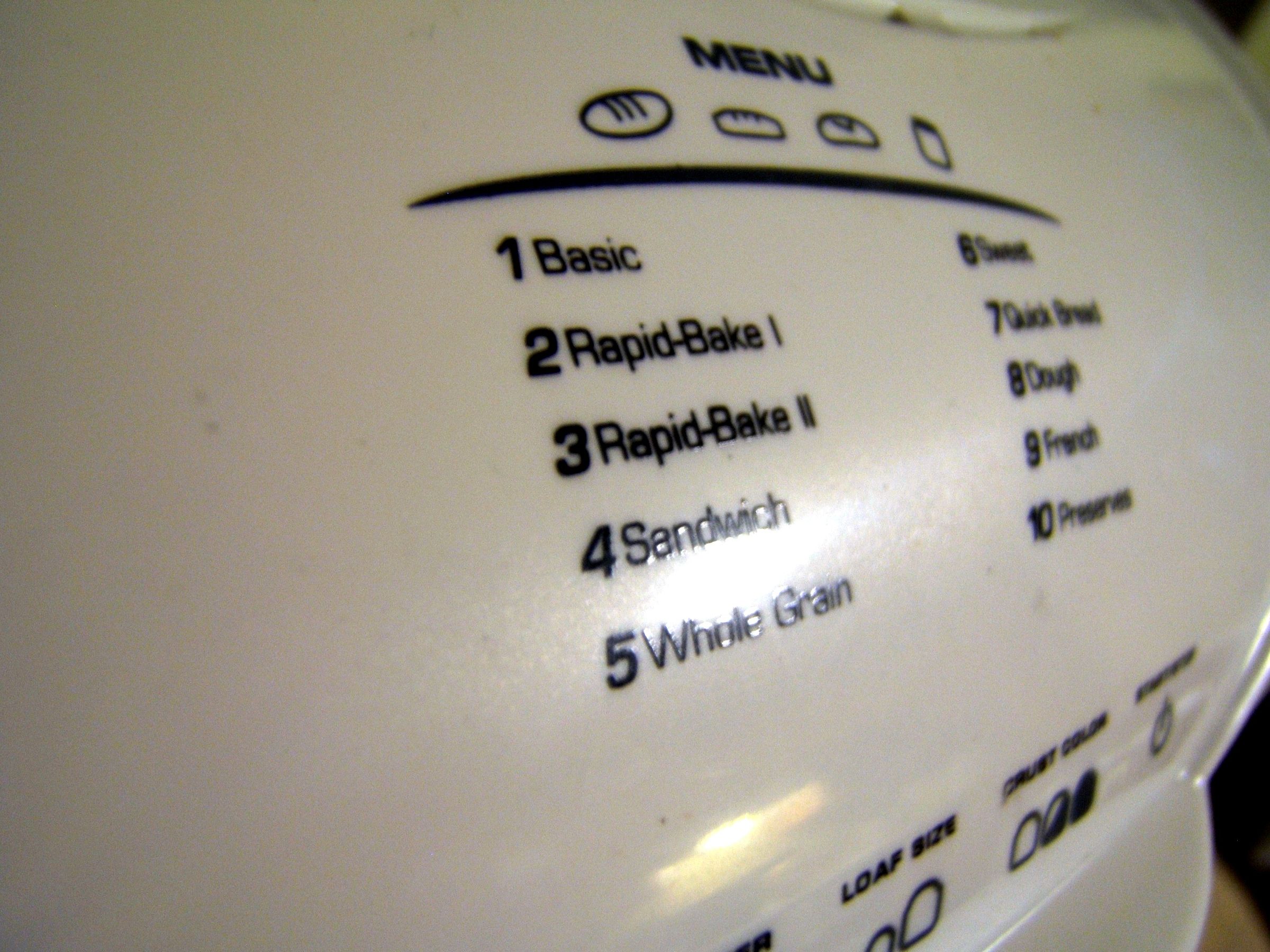 White Bread for the Bread Machine (Updated Pictures!!) : 9 Steps (with ...