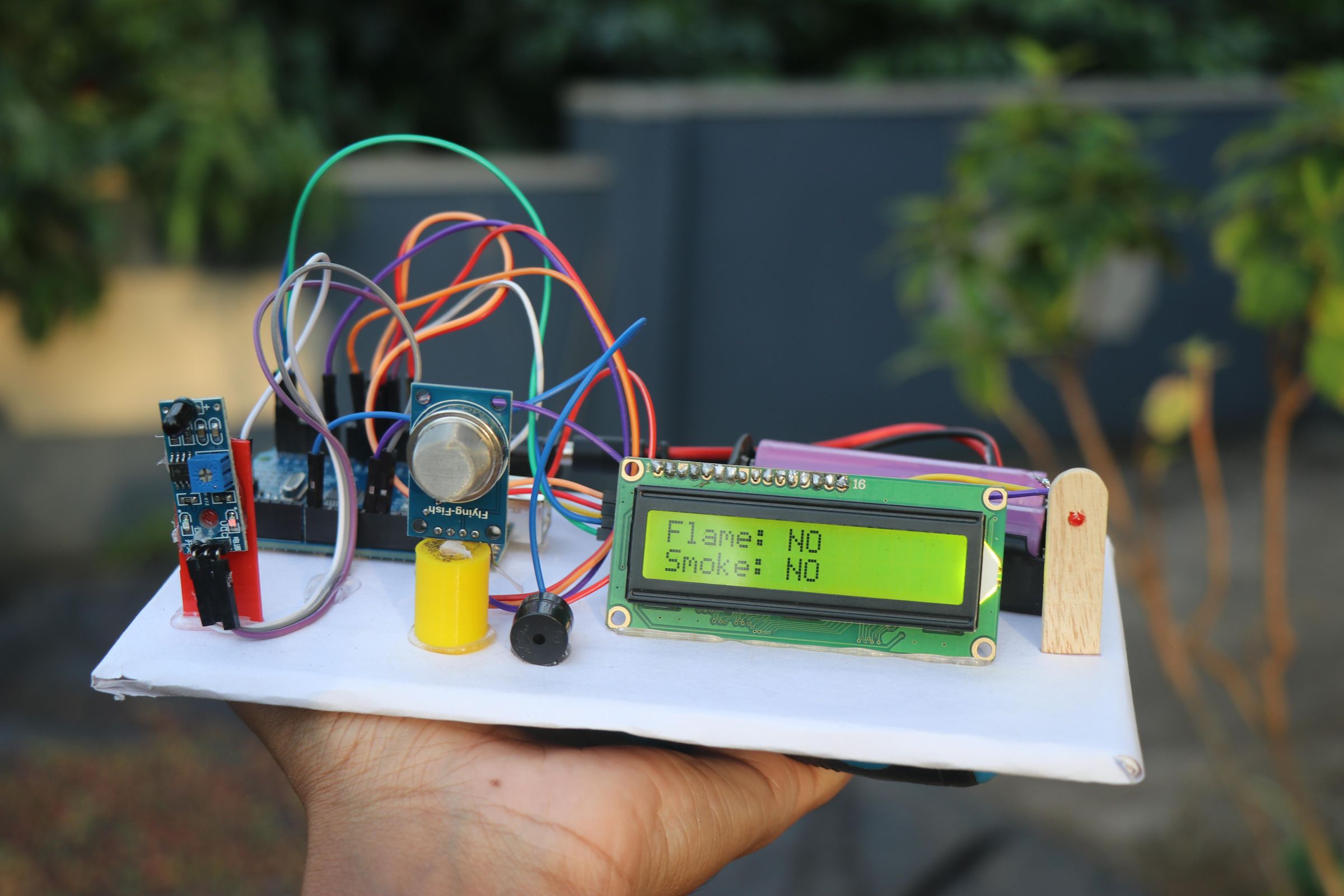 Arduino Gas Leakage and Flame Detection With Alert System and Real Time ...