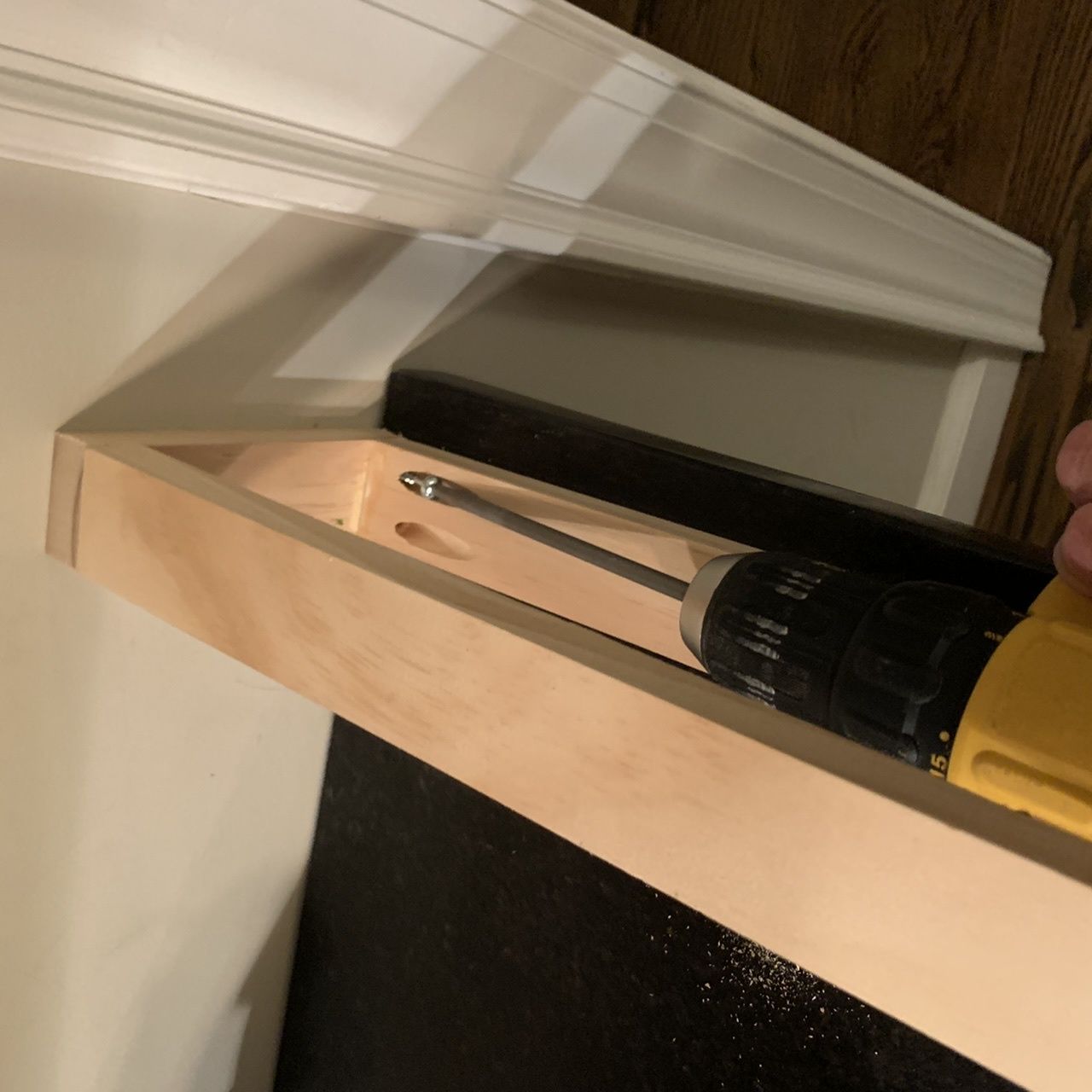 A Level Shelf - an Easy-to-Make Floating Shelf Made From a Vintage ...