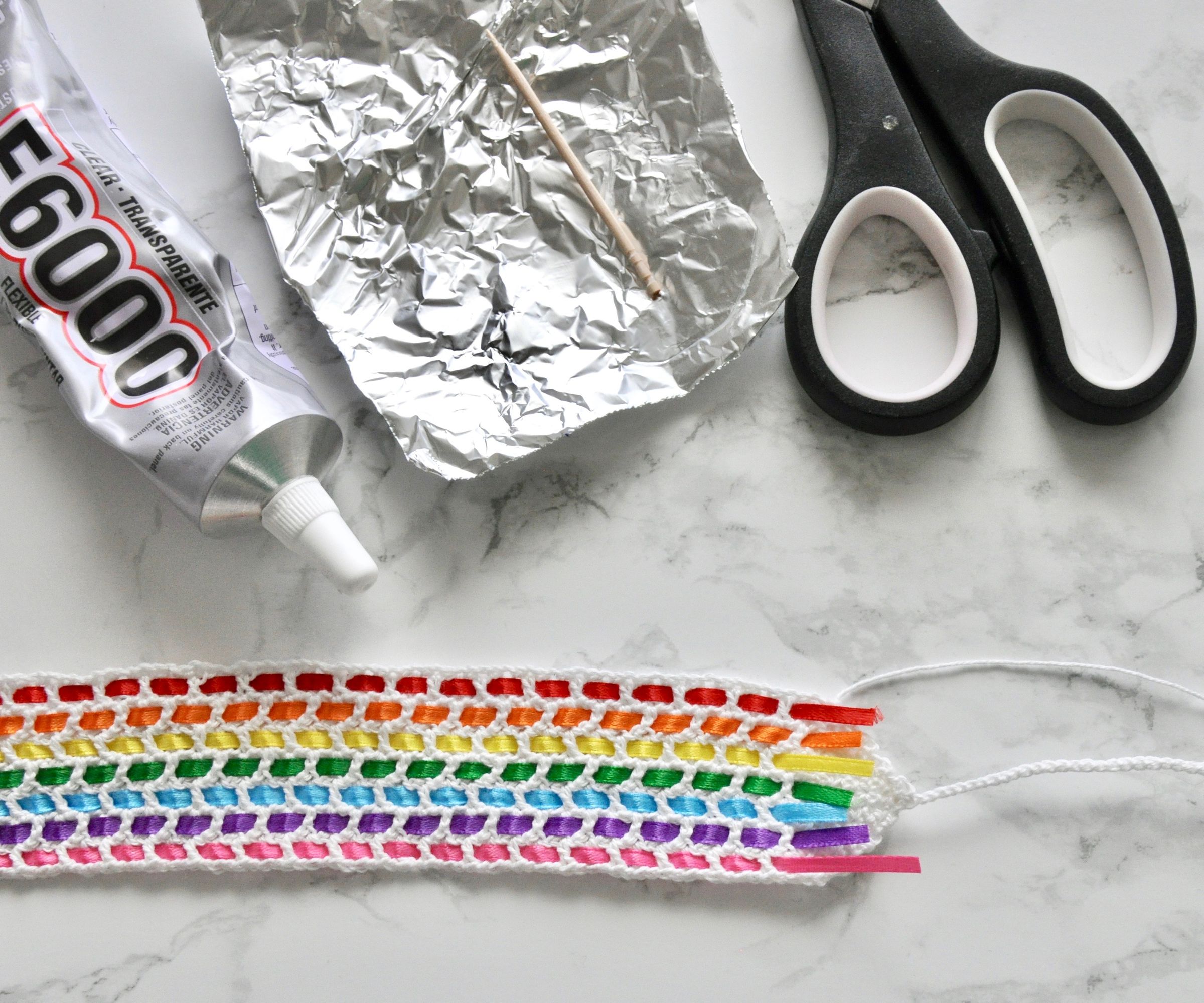 Woven Ribbon Crochet Choker : 12 Steps (with Pictures) - Instructables