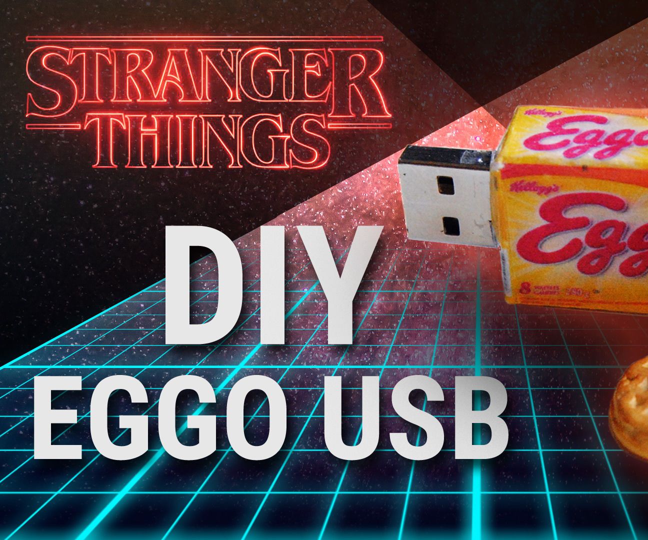 ''STRANGER THINGS'' DIY Polymer Clay EGGO USB - Back to School Craft ...
