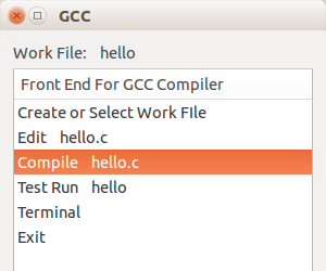 Simple Graphic Interface for Linux GCC Compiler - Instructables
