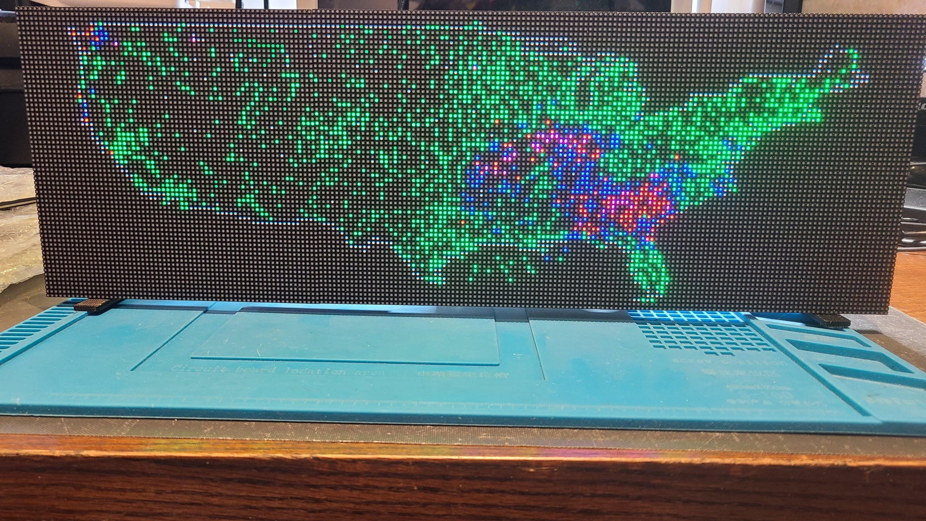 Led Matrix Metar Map 8 Steps With Pictures Instructables