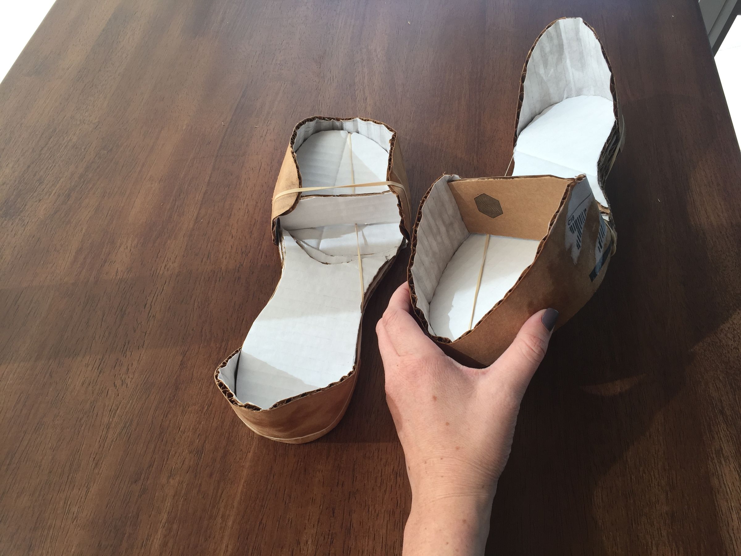 Transform Recycled Cardboard Into Shoes : 26 Steps (with Pictures ...